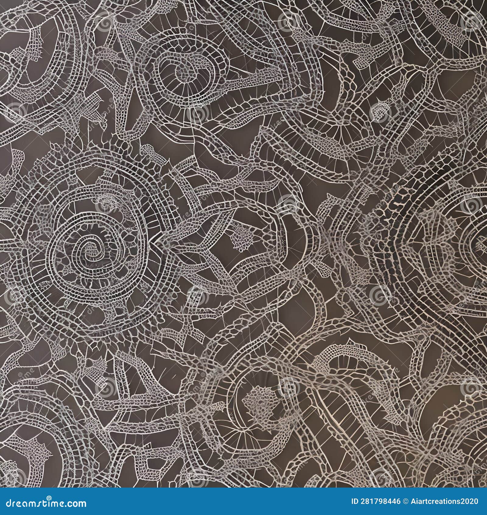 A Digital Texture with Intricate Lace-like Patterns, Combining Elegance ...