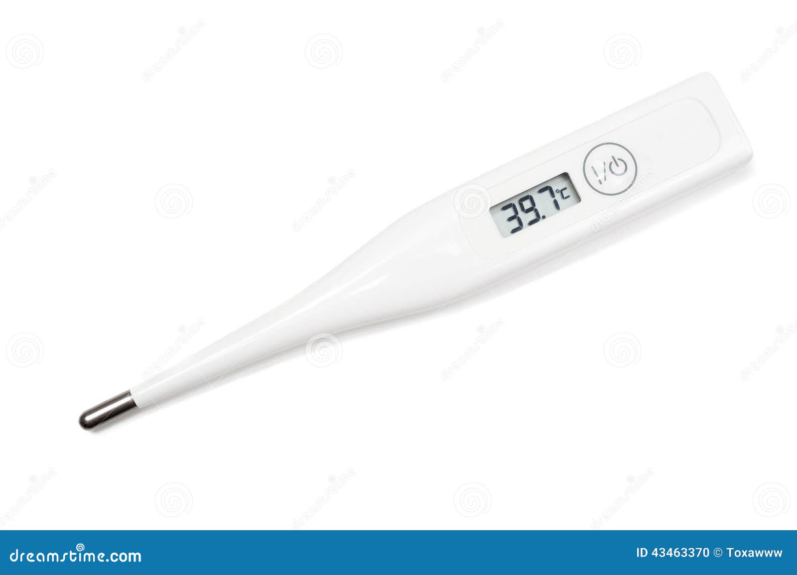 Digital Thermometer Showing High Temperature Stock Photo - Image of ... Digital Thermometer Showing High Temperature Stock Photo - Image of ...
