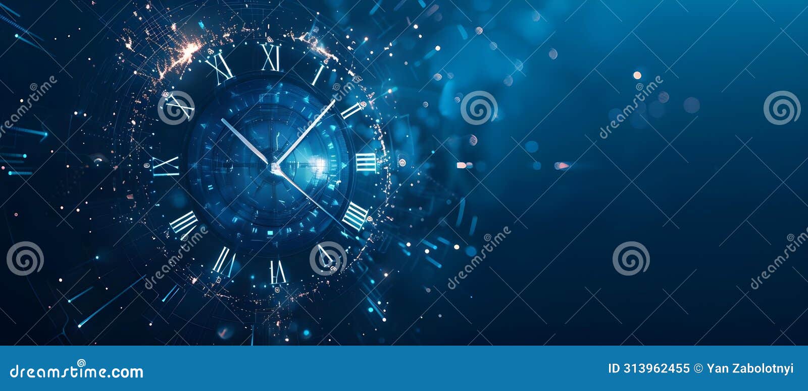 Digital Time Sync The Pulse Of Network Precision Concept Network