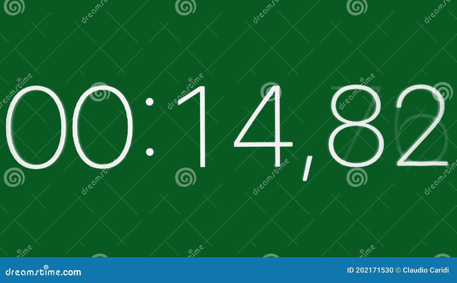 Digital Timer Countdown Starting 30 To 0 Seconds Stock Footage - Video ...