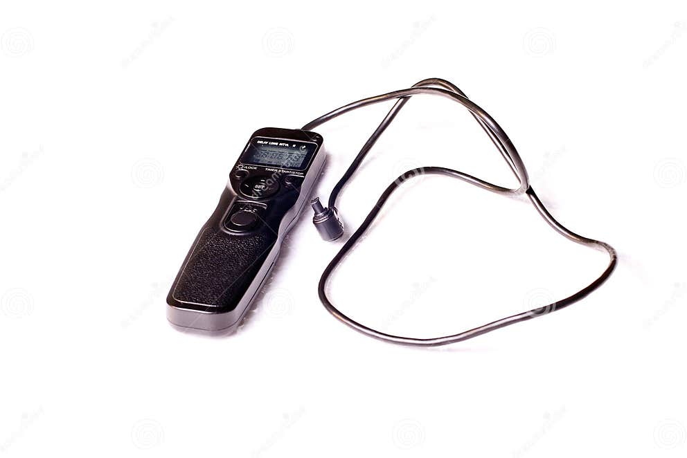 Digital Timer Remote Control. Stock Photo - Image of count, play: 29875062