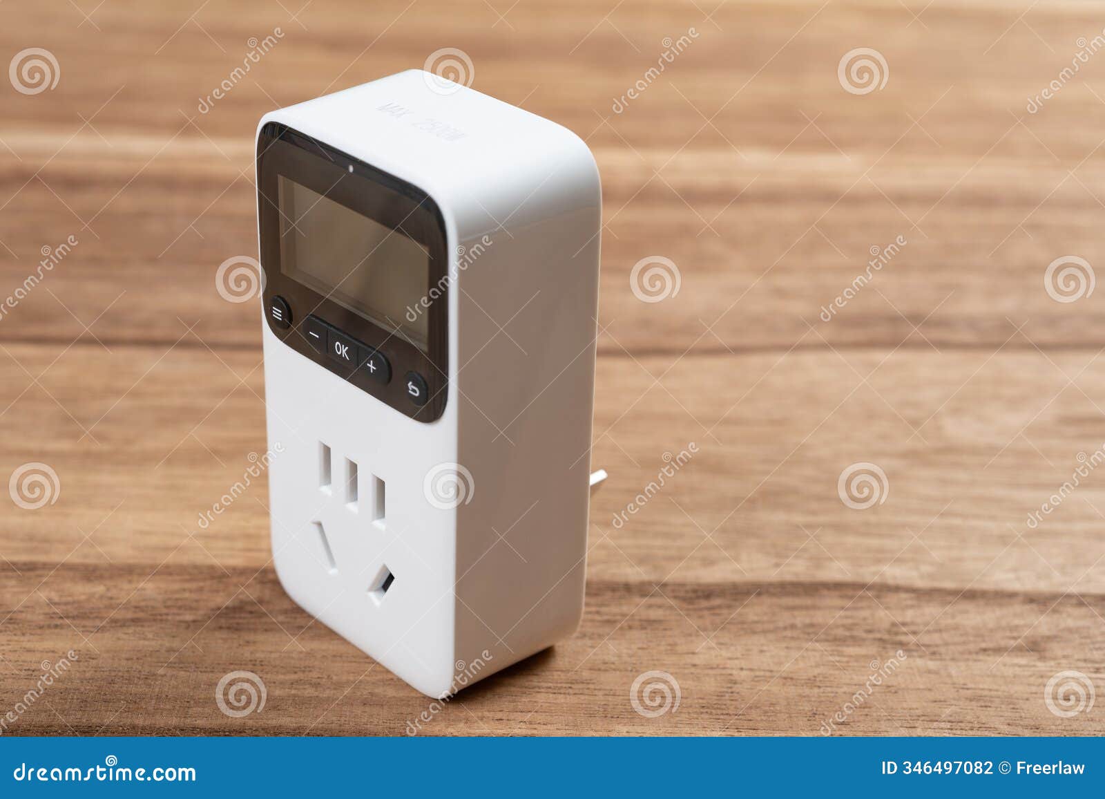 A Digital Timer Socket at Horizontal Stock Photo - Image of equipment ...
