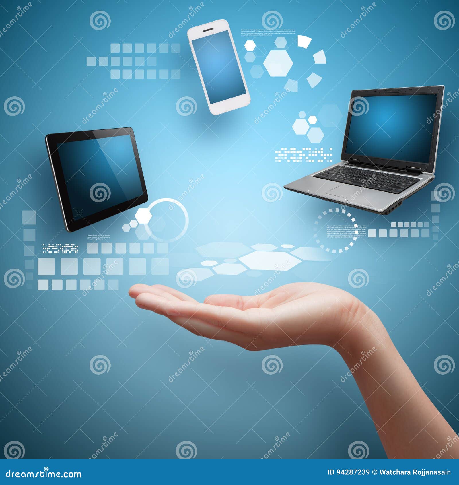 Digital tools stock image. Image of communication, futuristic - 94287239