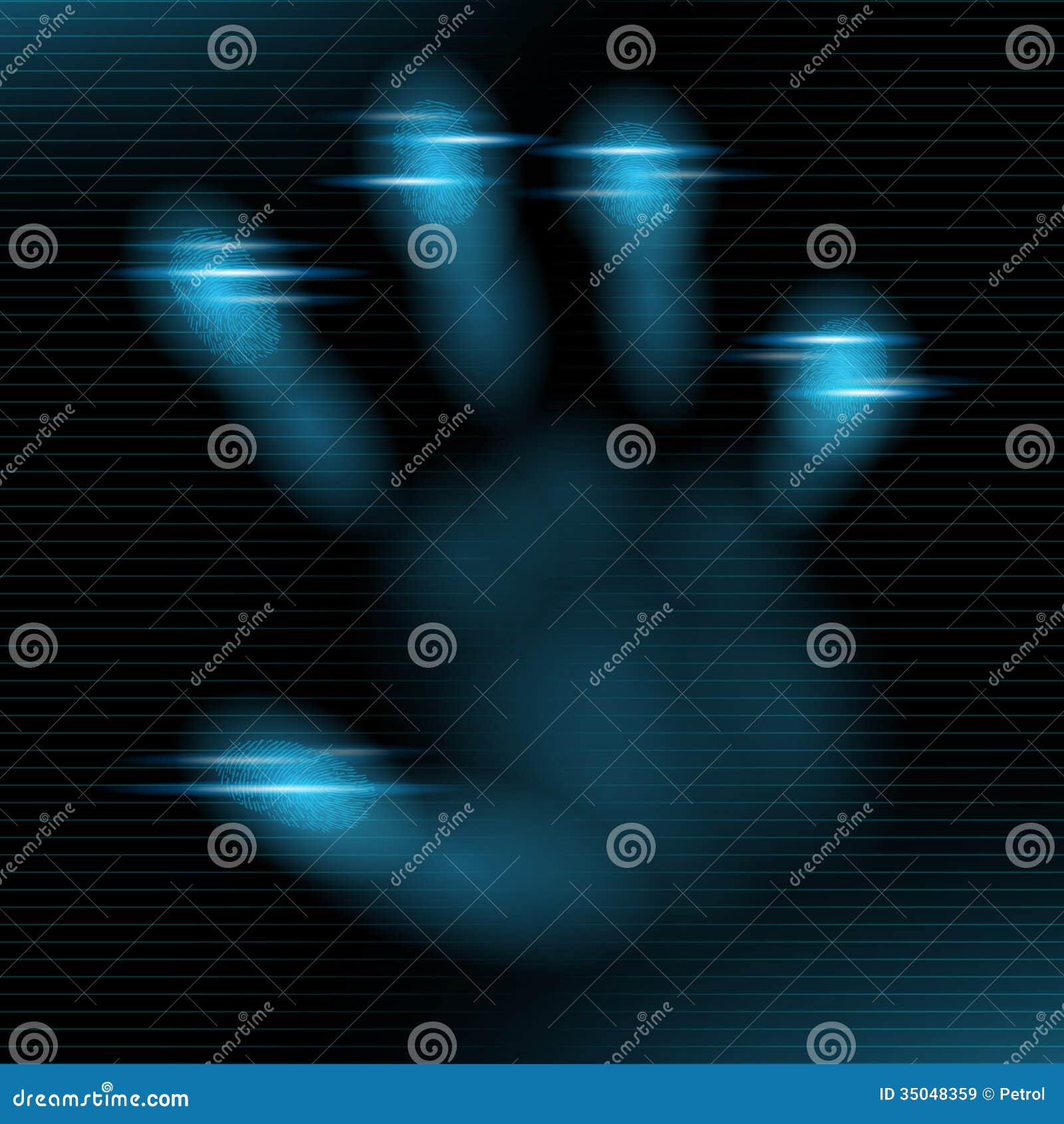 Digital touch stock vector. Illustration of background - 35048359
