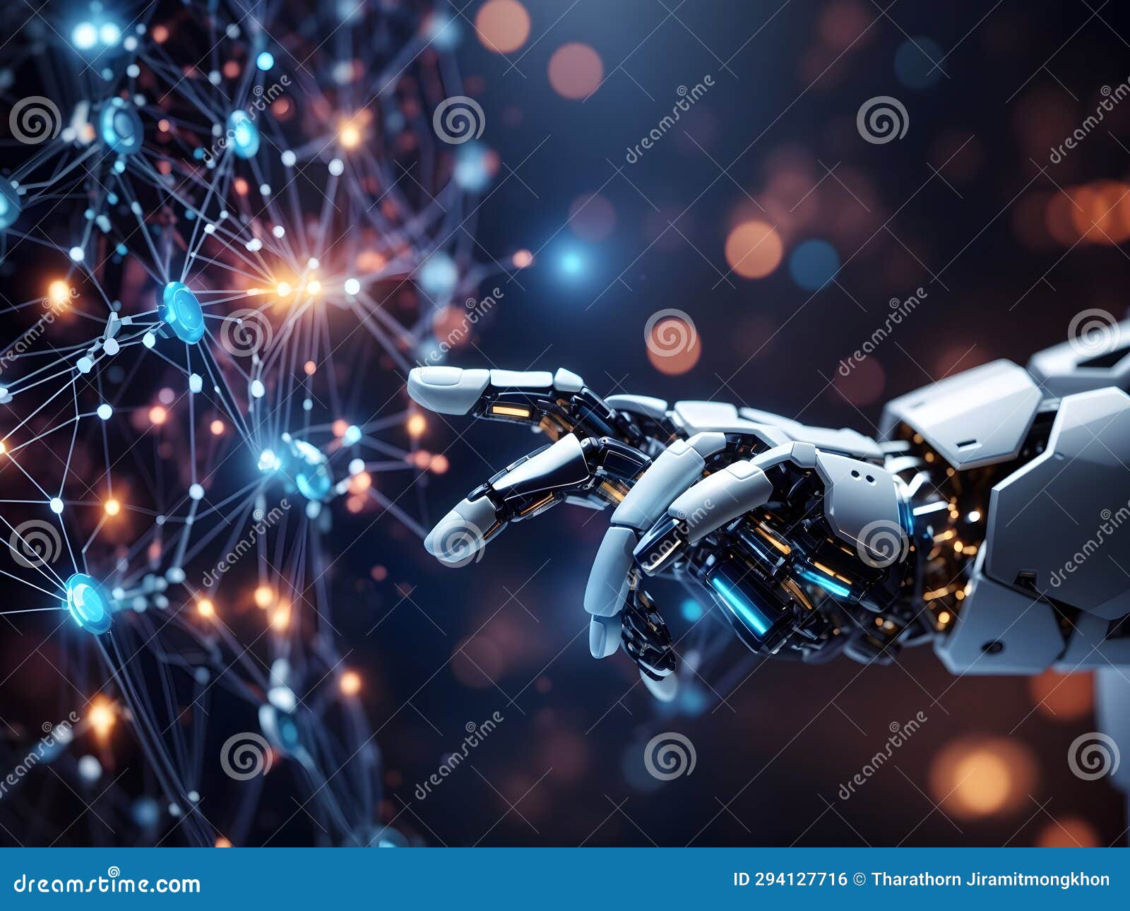 Digital Touchpoints: Machine Learning and Human Collaboration Stock ...