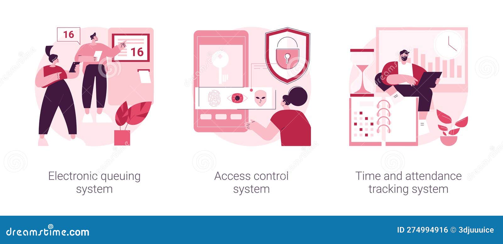 Digital Tracking Systems Abstract Concept Vector Illustrations. Stock ...