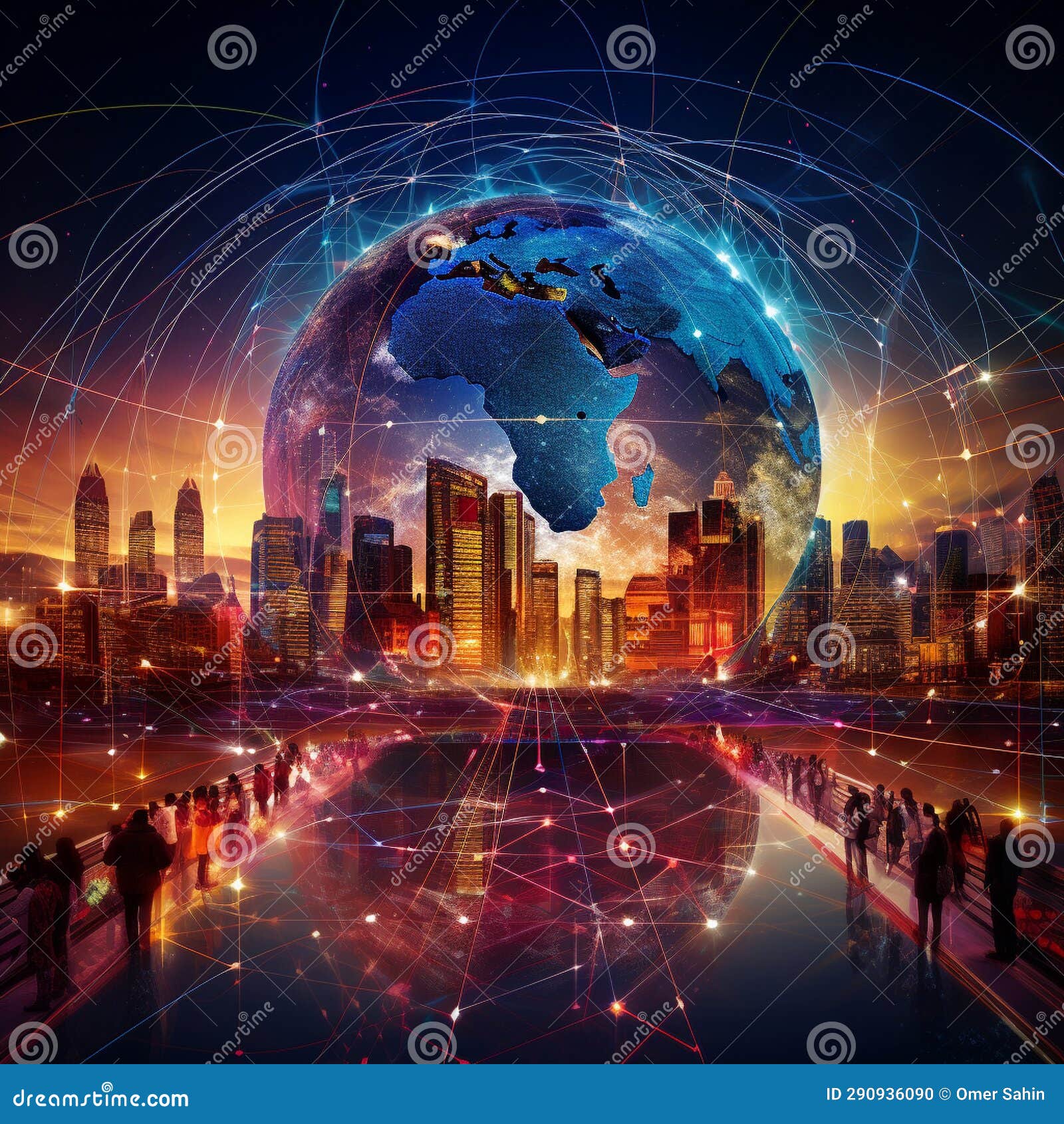 Digital Trade Network stock photo. Image of markets - 290936090