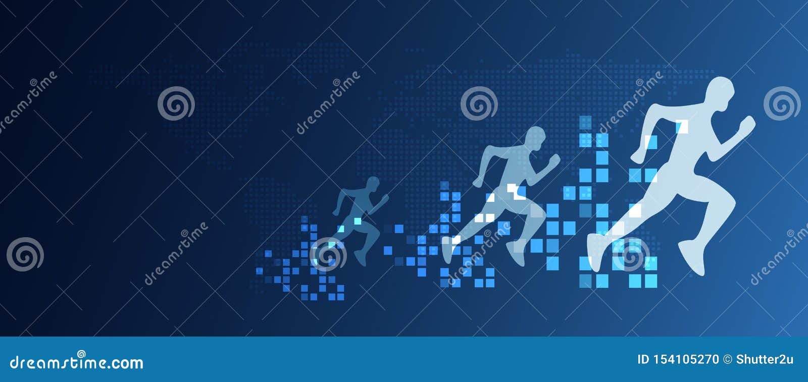 Digital Business Complexity Concept. 3d Isometric Vector Illustration ...