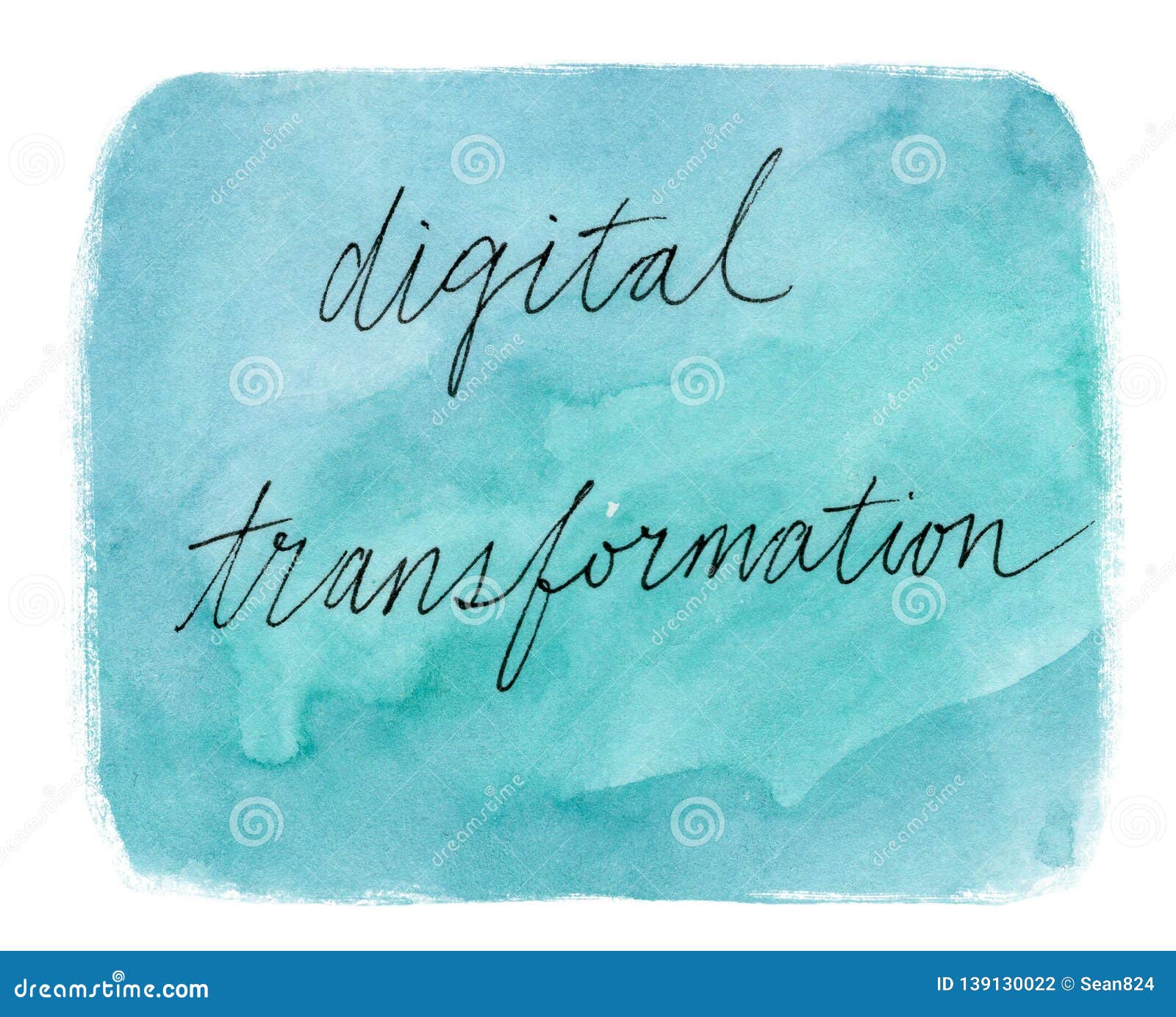 Digital transformation stock illustration. Illustration of data - 139130022