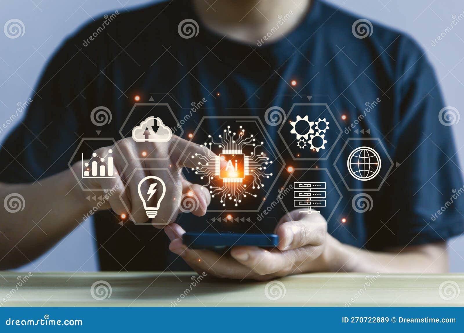 Digital Transformation Change Management Big Data Cloud Technology ...