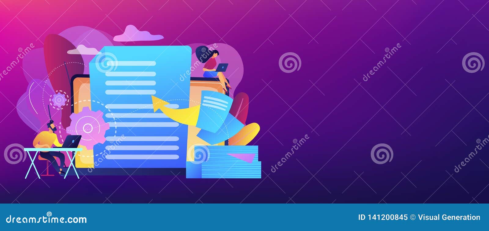 Digital Transformation Concept Banner Header. Stock Vector ... Digital Transformation Concept Banner Header. Stock Vector ...