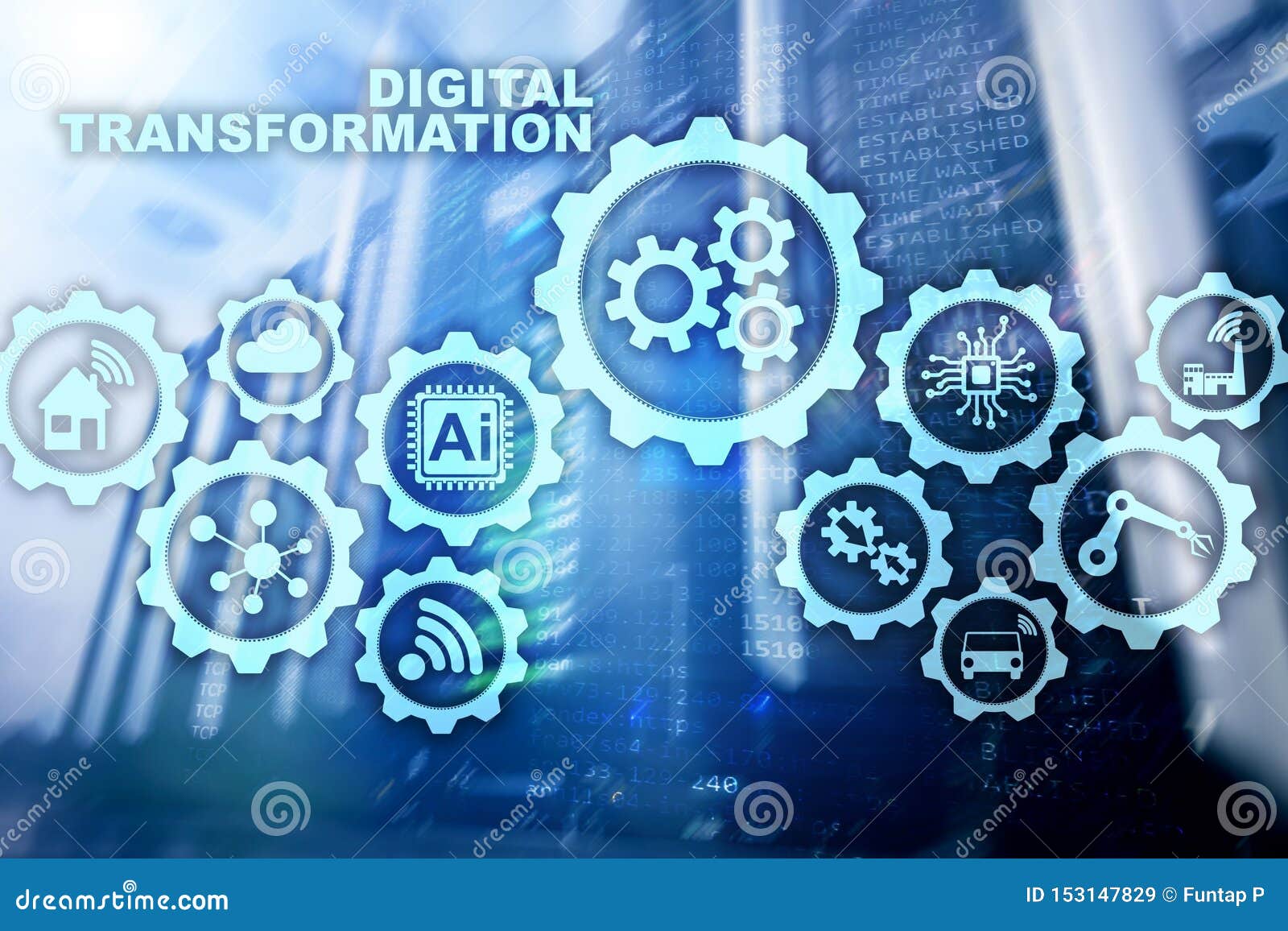 Digital Transformation Concept Of Digitalization Of Technology Business ...