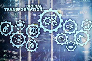 Digital Transformation Concept of Digitalization of Technology Business ...