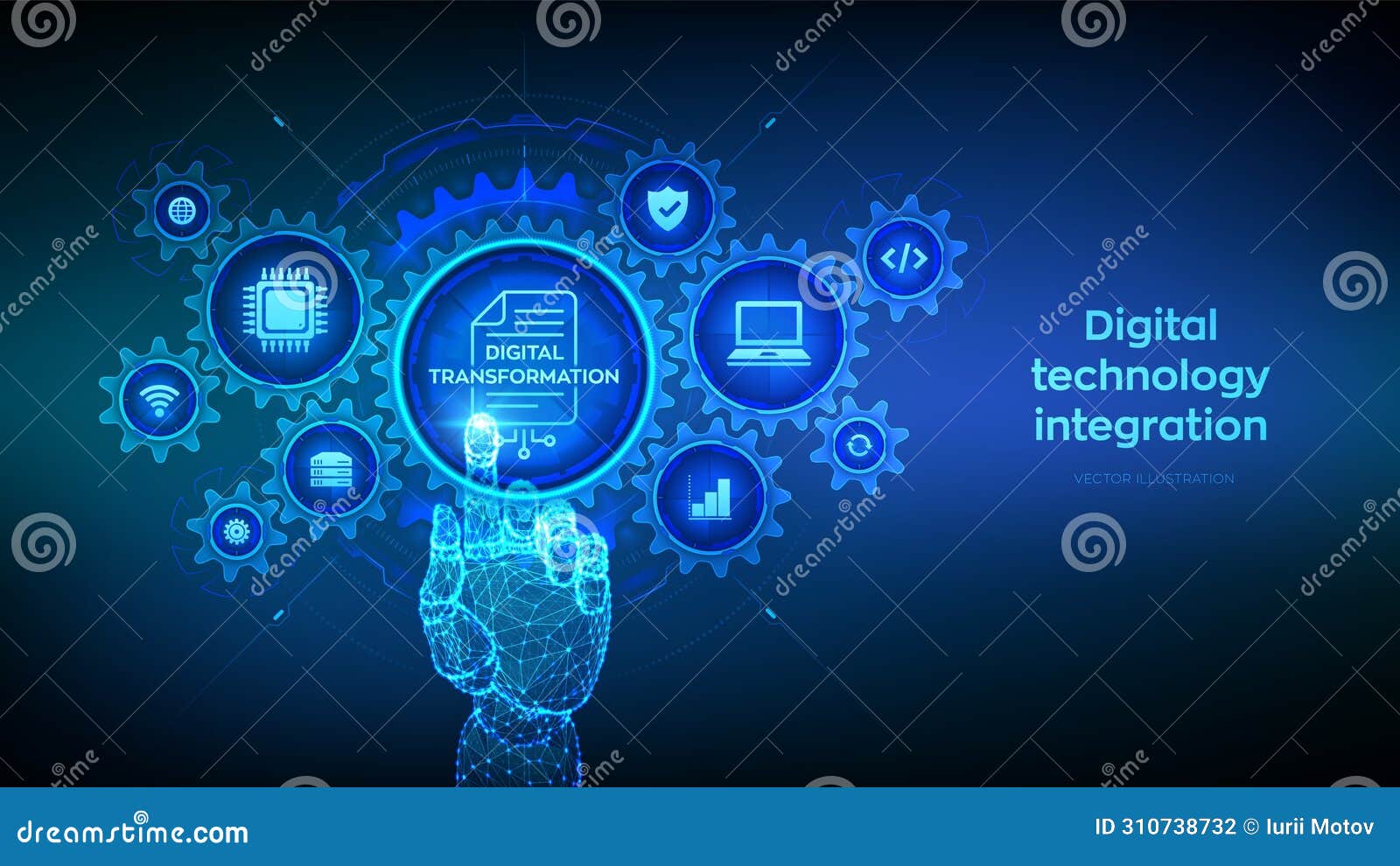 Concept Of Digitization Of Business Processes And Modern Technology ...