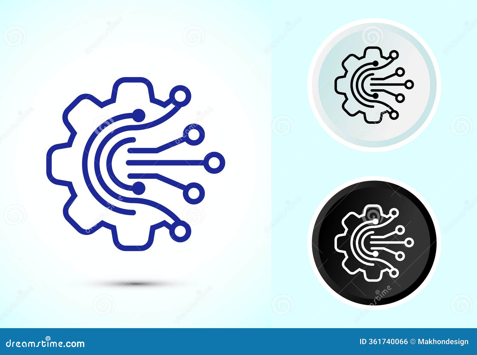 Digital Transformation Icon. Digitalization Sign Suitable for Mobile ...