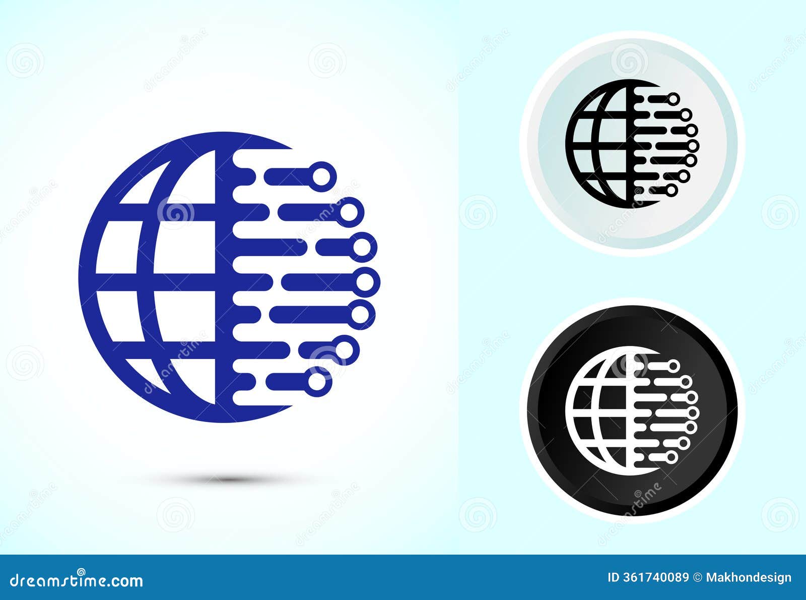 Digital Transformation Icon. Digitalization Sign Suitable for Mobile ...