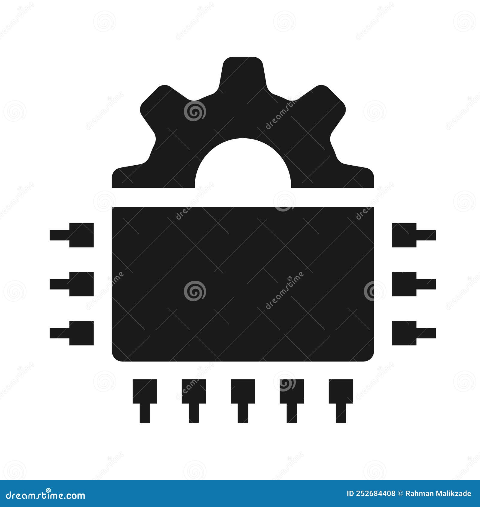 Digital Transformation Icon. Digital Technology Integration Symbol ...