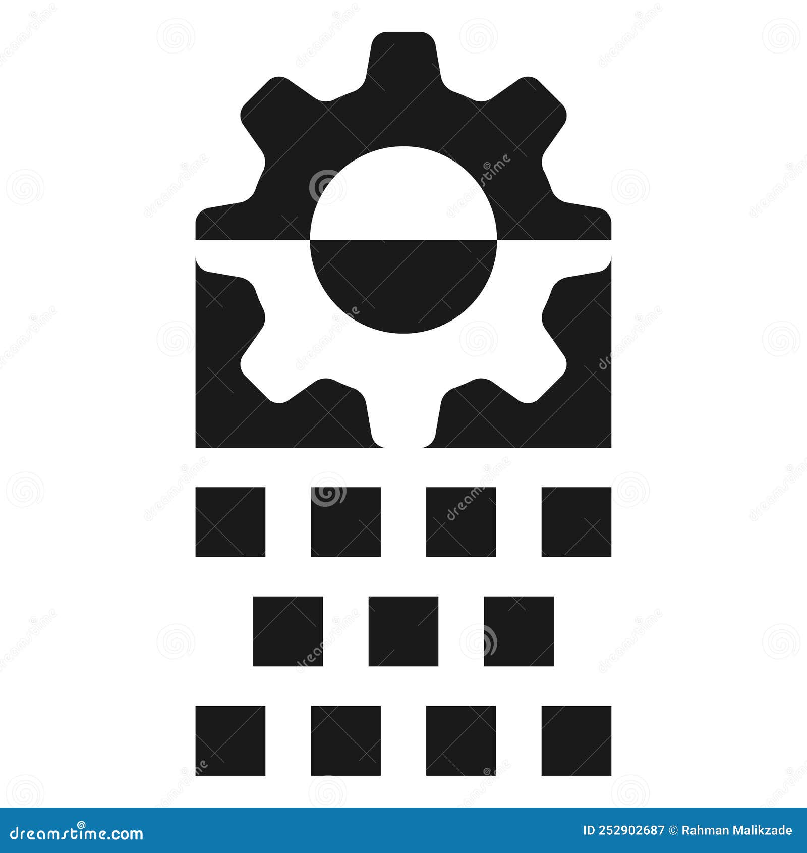 Digital Transformation Icon. Digital Technology Integration Symbol ...