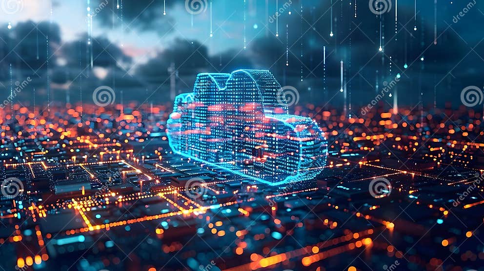 Digital Transformation: Legacy To Cloud Minimalism. Concept Cloud Migration, Modernizing Legacy ...