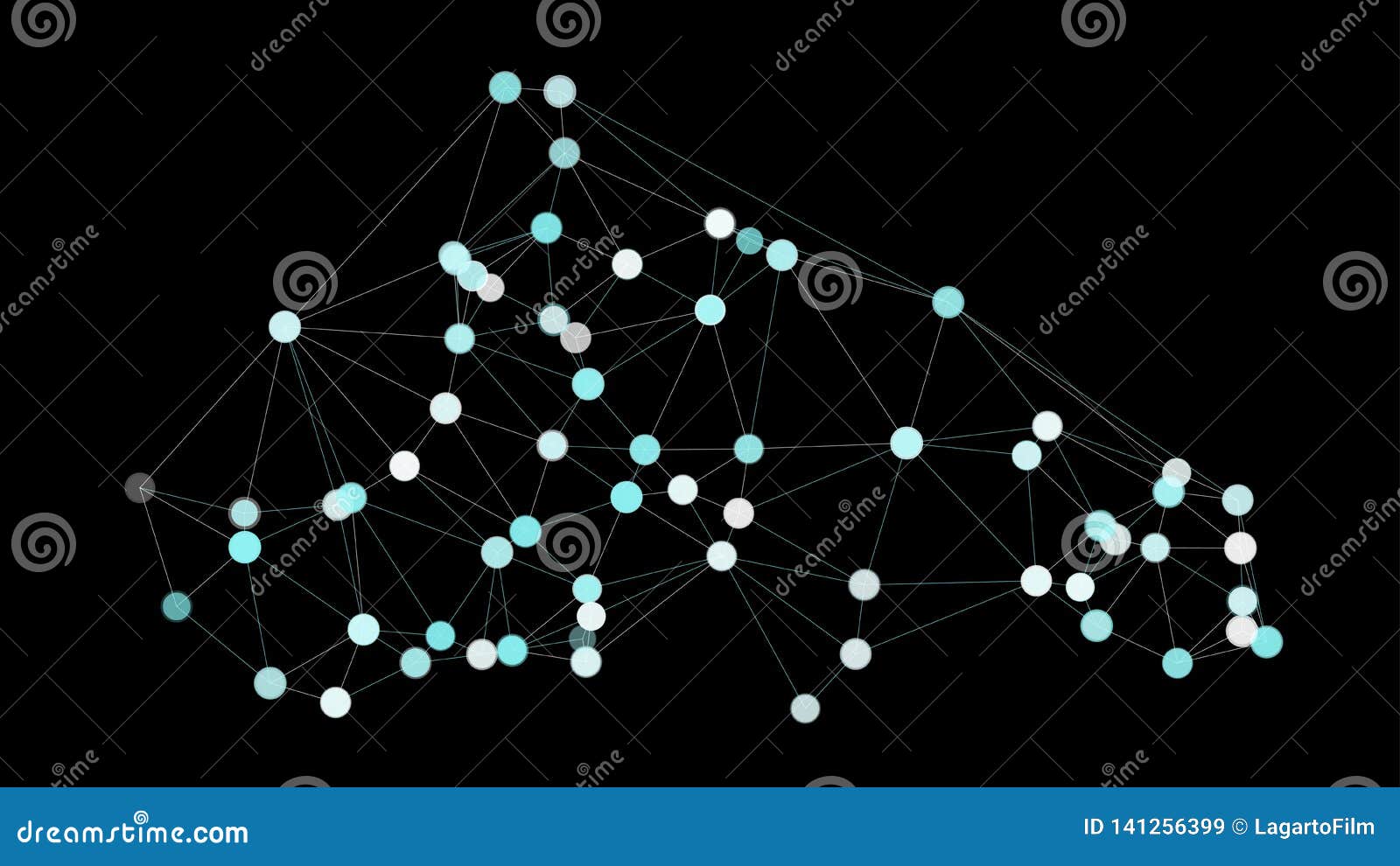 Digital Transformation Neural Network Vector Concept Stock Vector ...