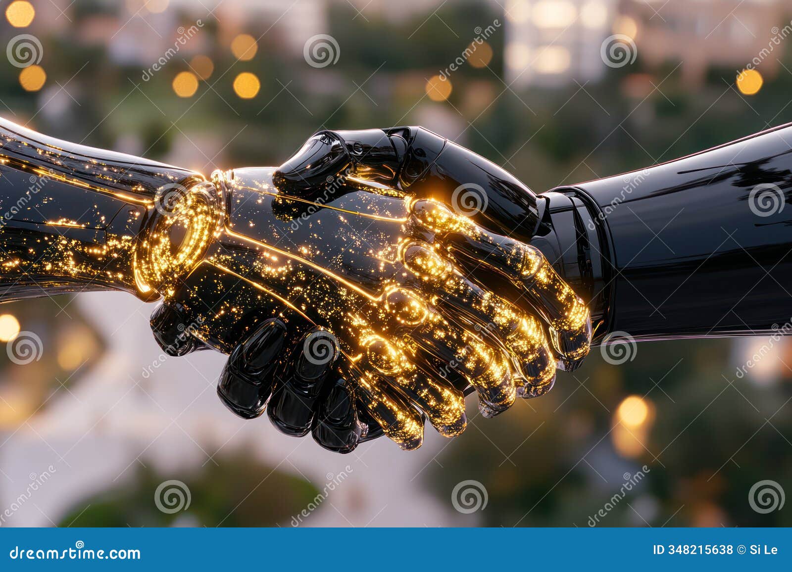 Digital Transformation: Robot Handshake with Human - Artificial ...