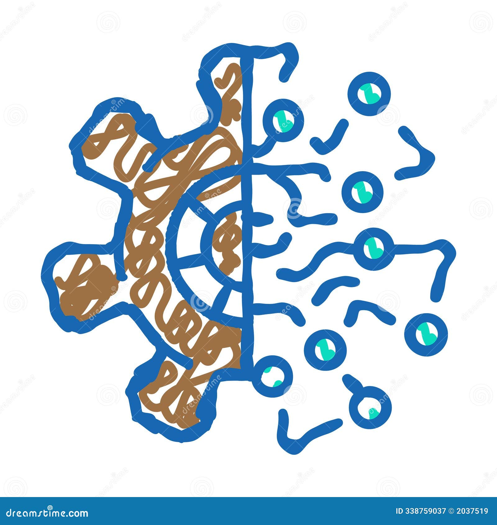 Digital Transformation Tech Icon Doodle Illustration Stock Illustration ... Digital Transformation Tech Icon Doodle Illustration Stock Illustration ...