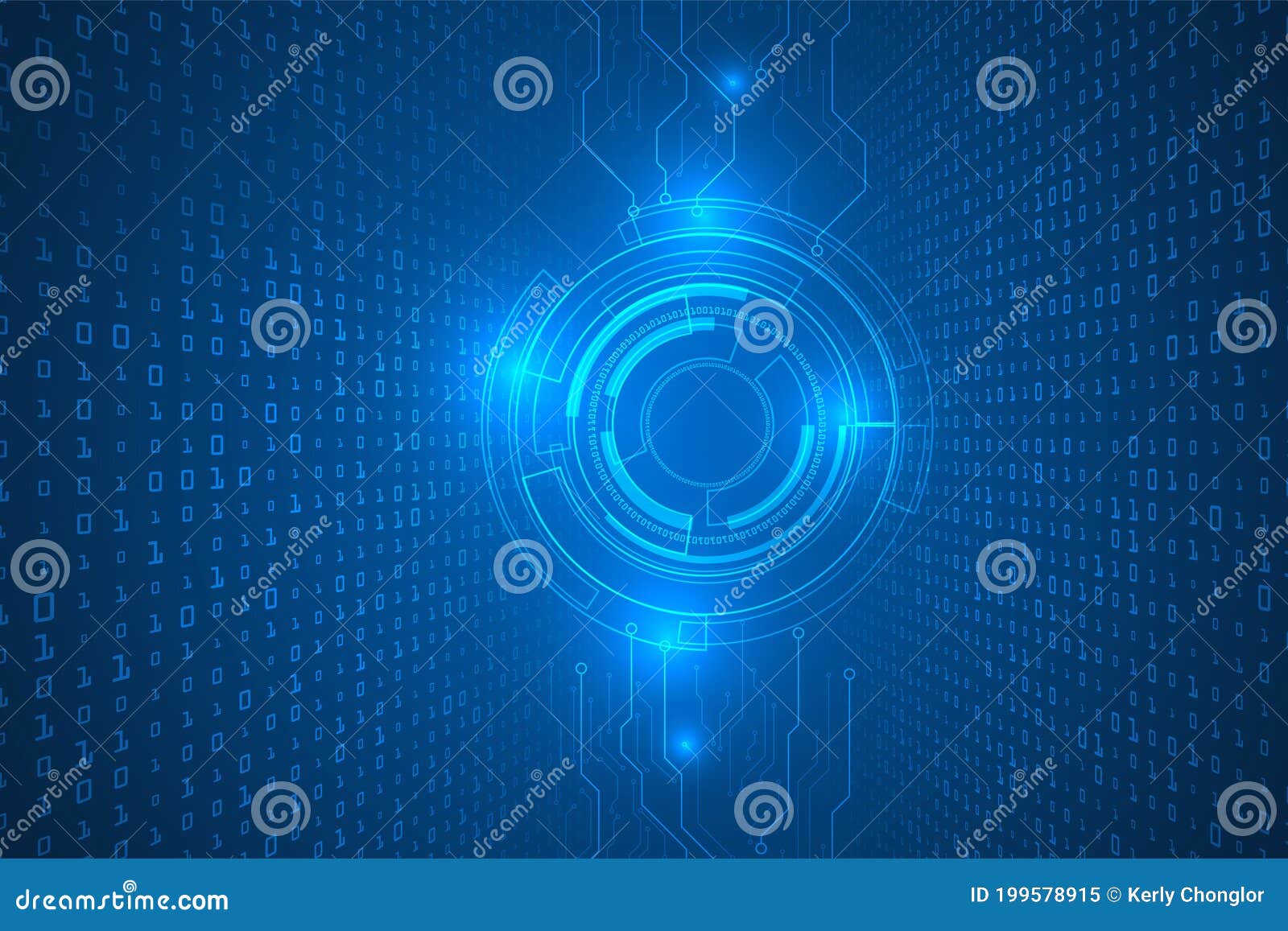 Digital Transformation Technology Abstract Background. Stock ...