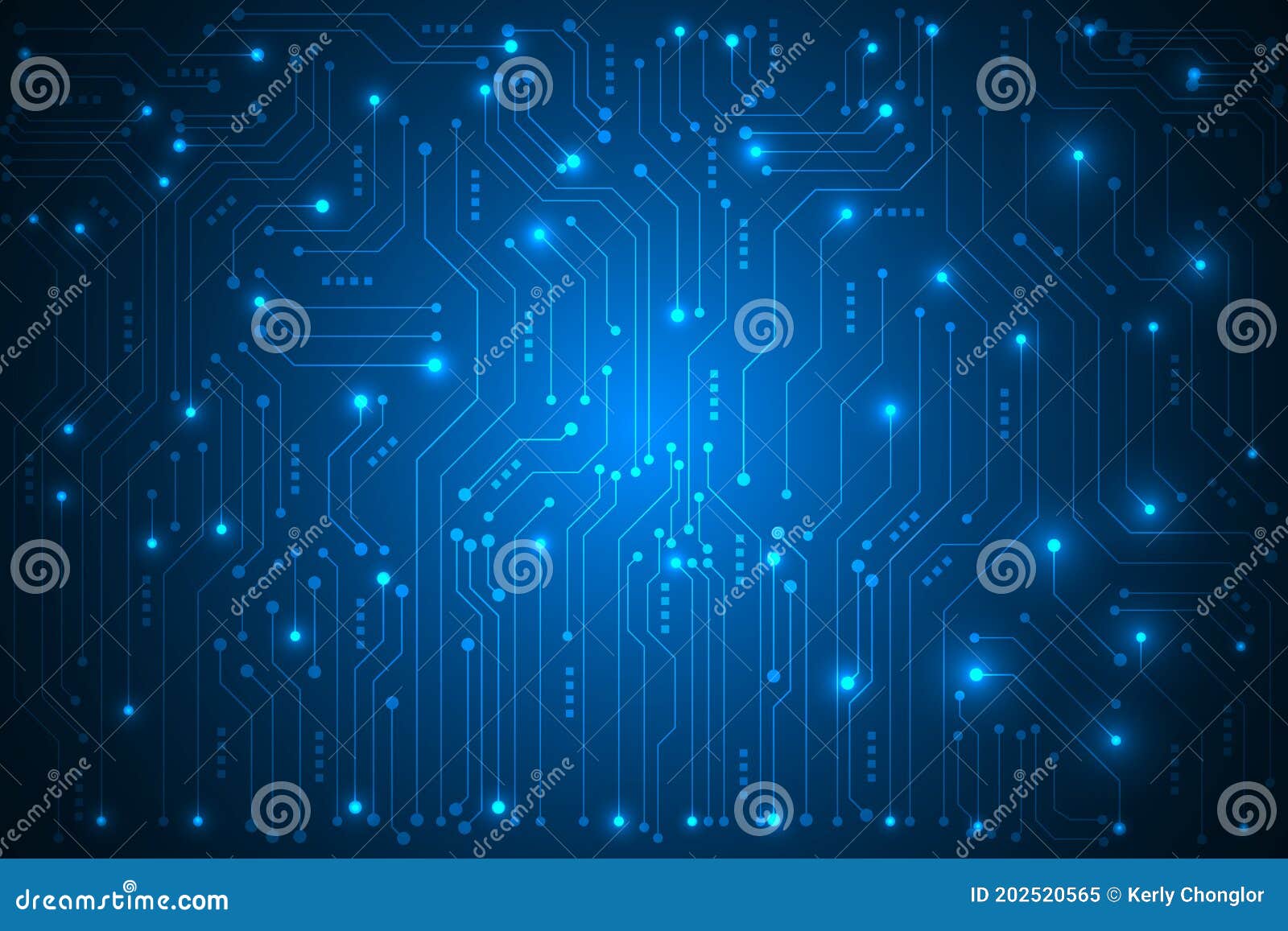 Digital Transformation Technology Abstract Background. Stock ...