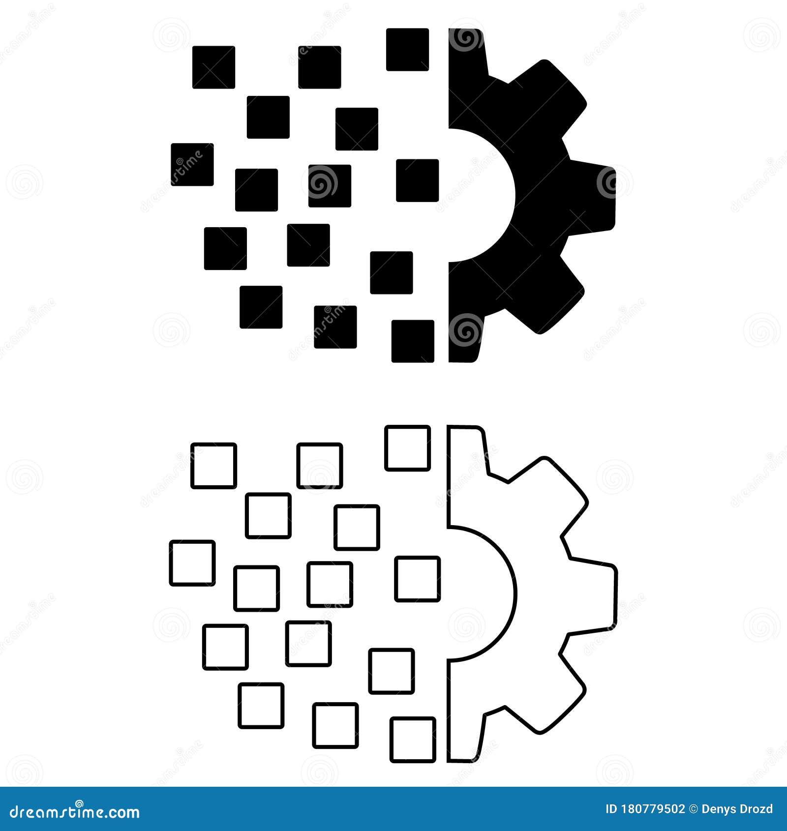 Digital Transformation Vector Icon. Evolution Illustration Sign ...