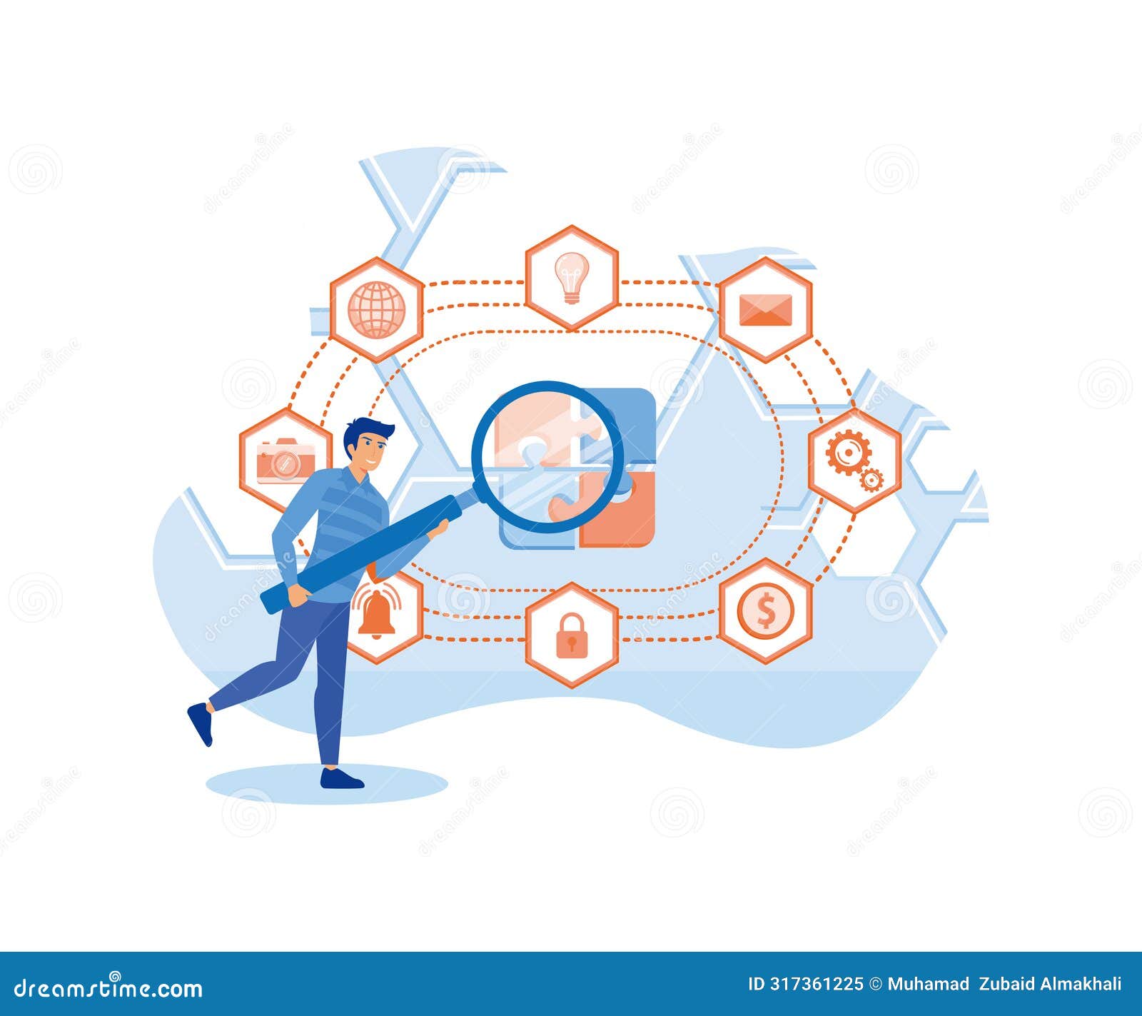 Digital Transformation for Web Banner, Infographics, Mobile. Stock ...