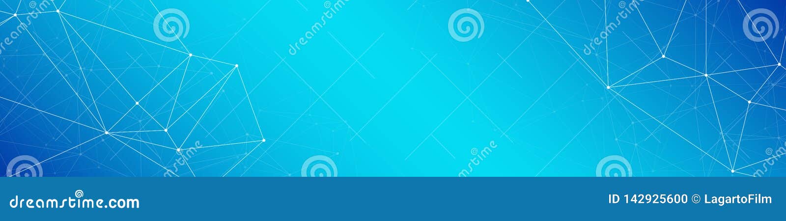 Digital Transformations Triangles Shapes, Graphic Dot Lines Banner ...