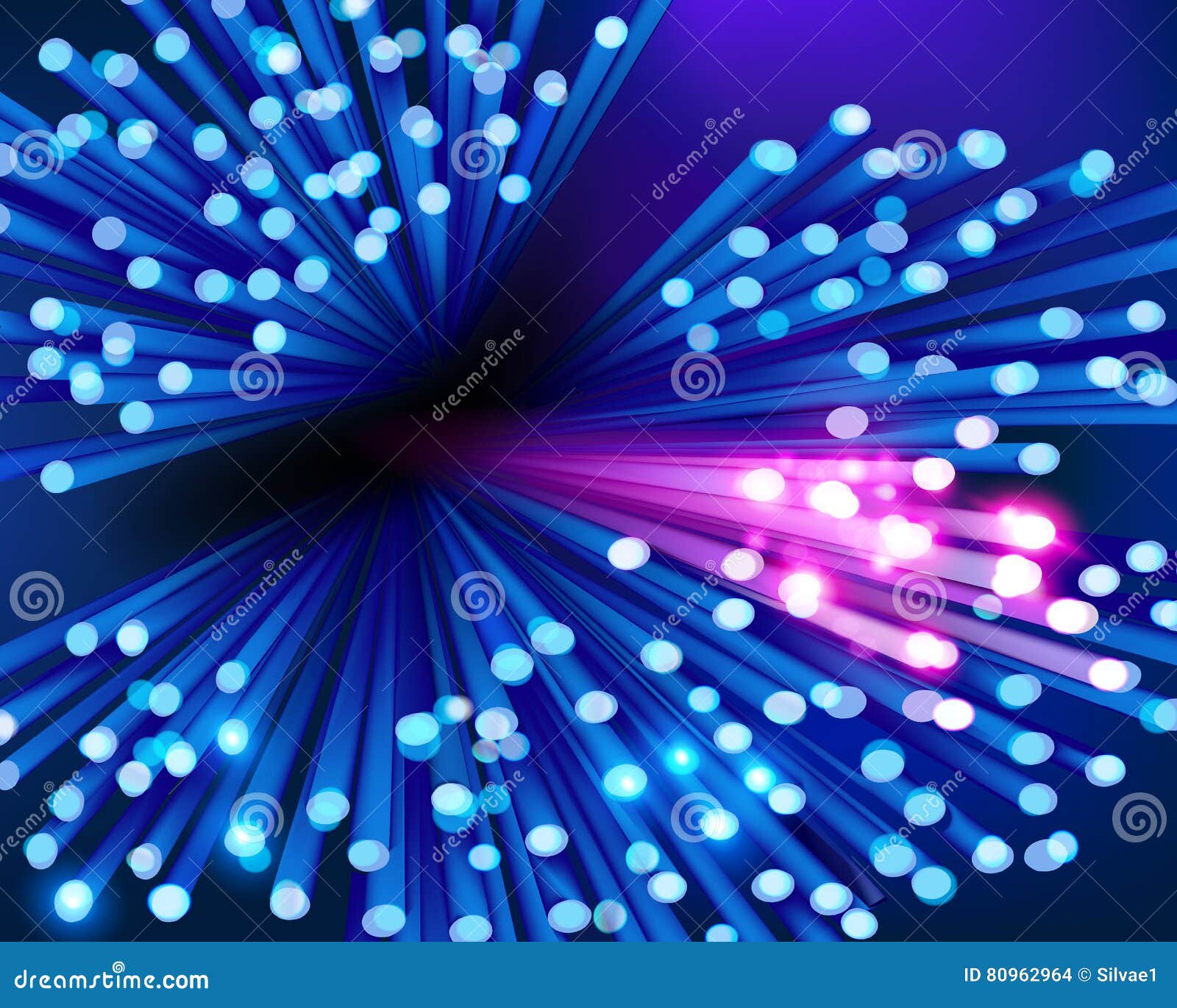 Digital Transmission. Vector Illustration. Stock Vector - Illustration ...