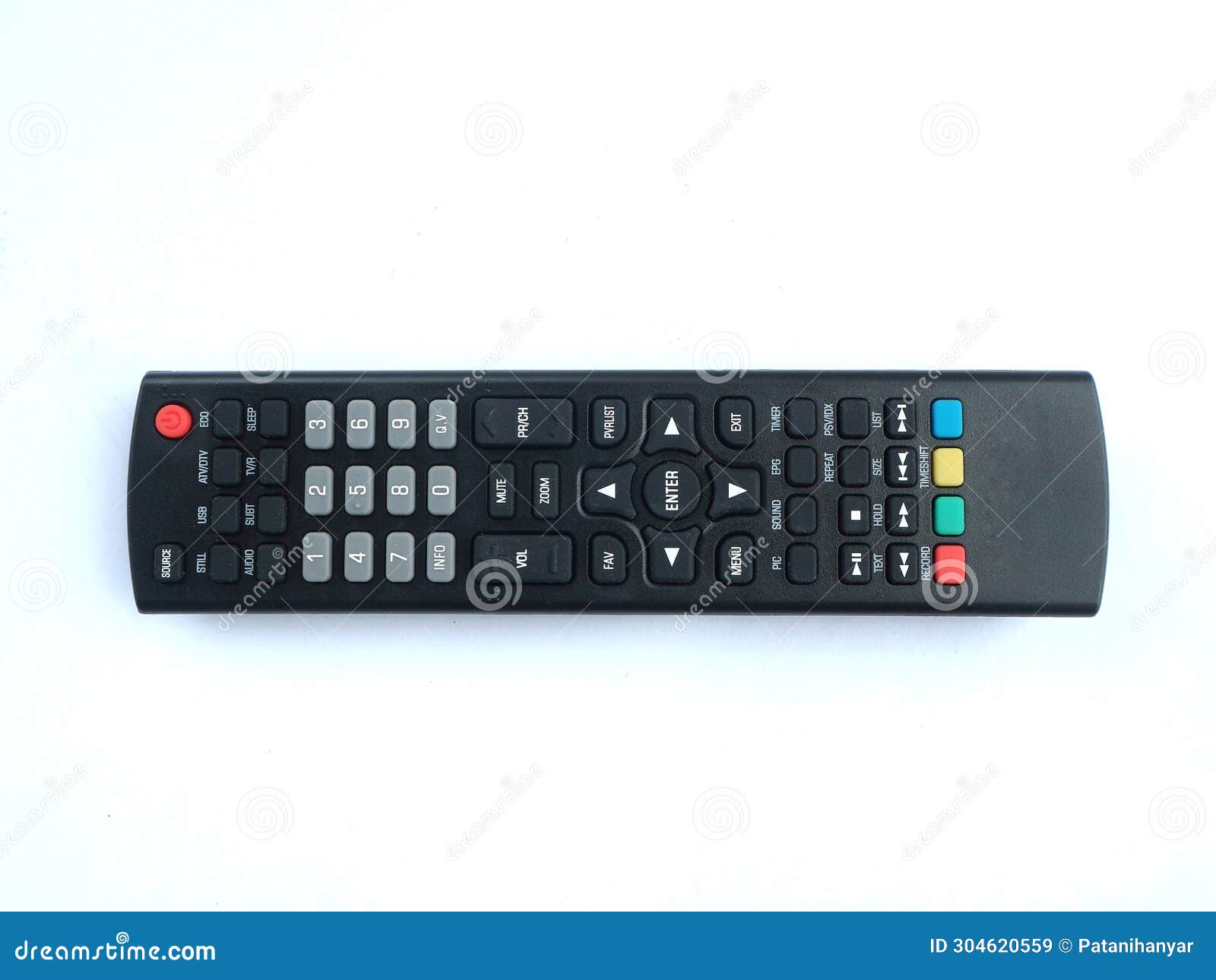 Digital TV remote stock image. Image of gadget, laptop - 304620559