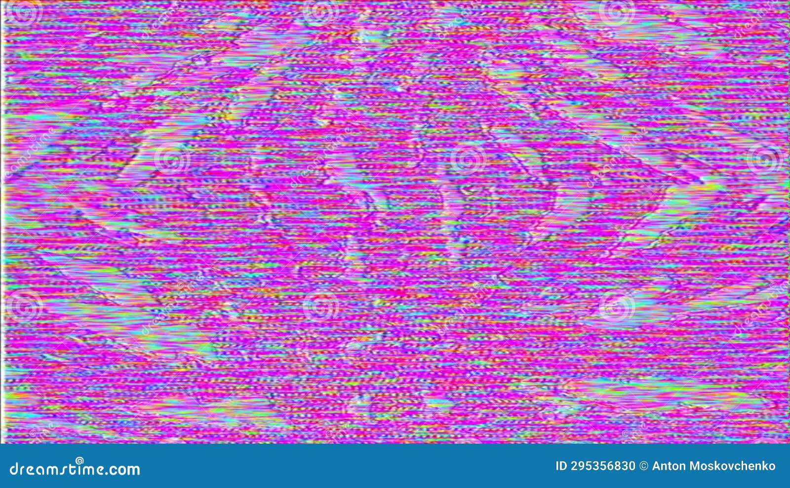 Digital TV Screen Corruption with Retro Grunge and Broken Display ...