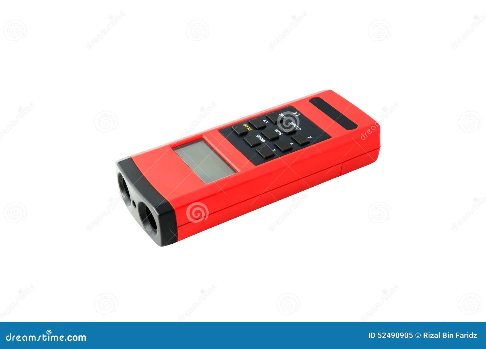 Digital Ultrasonic Distance Measure Device Stock Image - Image of ...
