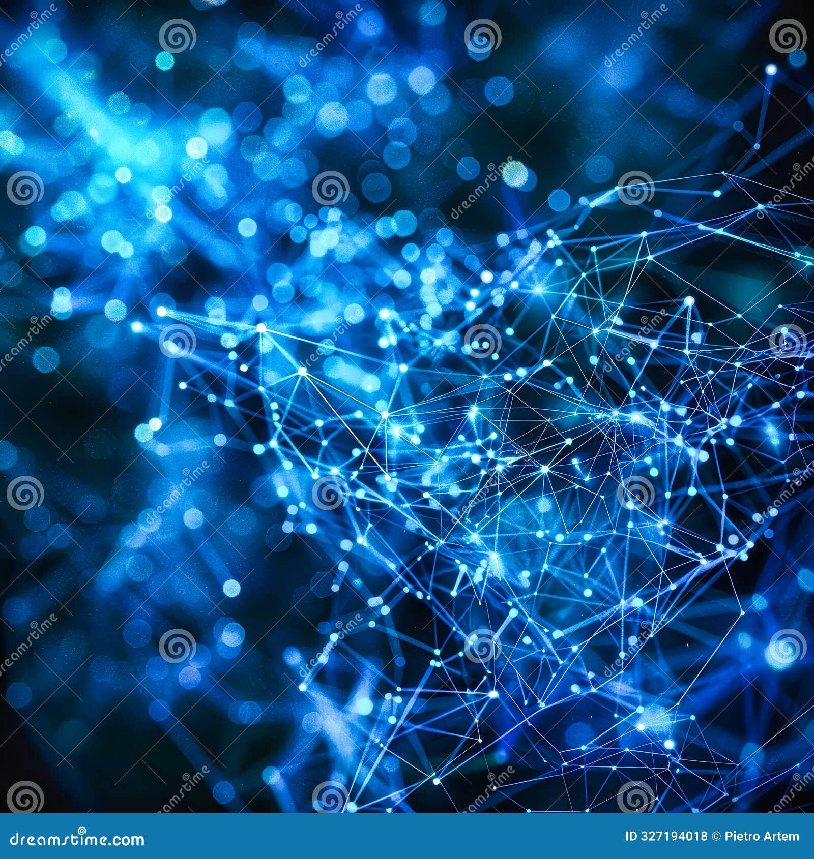 A Digital Universe of Infinite Possibilities: Blue Nebula of Connected ...