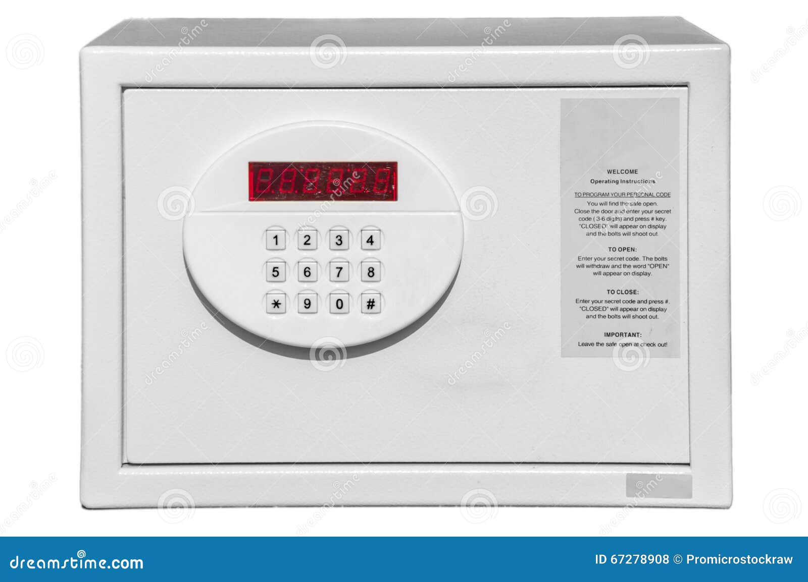 Digital vault stock photo. Image of electronic, combination - 67278908