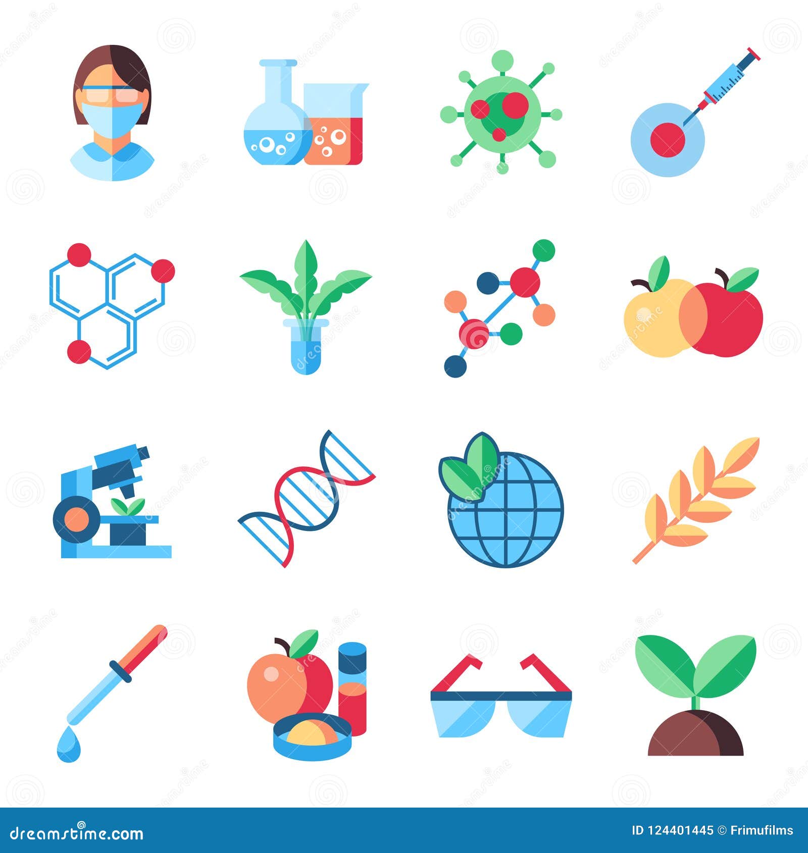 Digital Vector Biotechnology Icons Set Stock Illustration ... Digital Vector Biotechnology Icons Set Stock Illustration ...