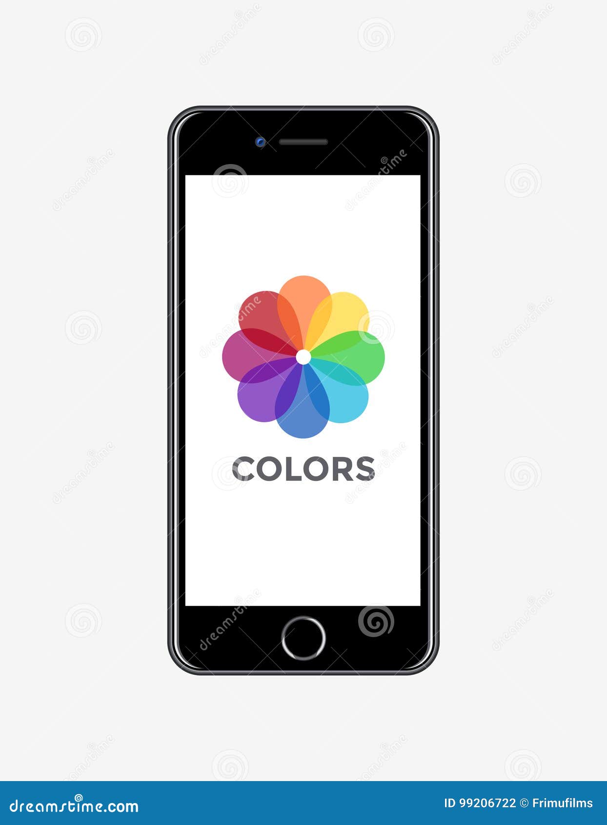 Digital Vector Realistic Mobile Stock Vector - Illustration of mobile ...