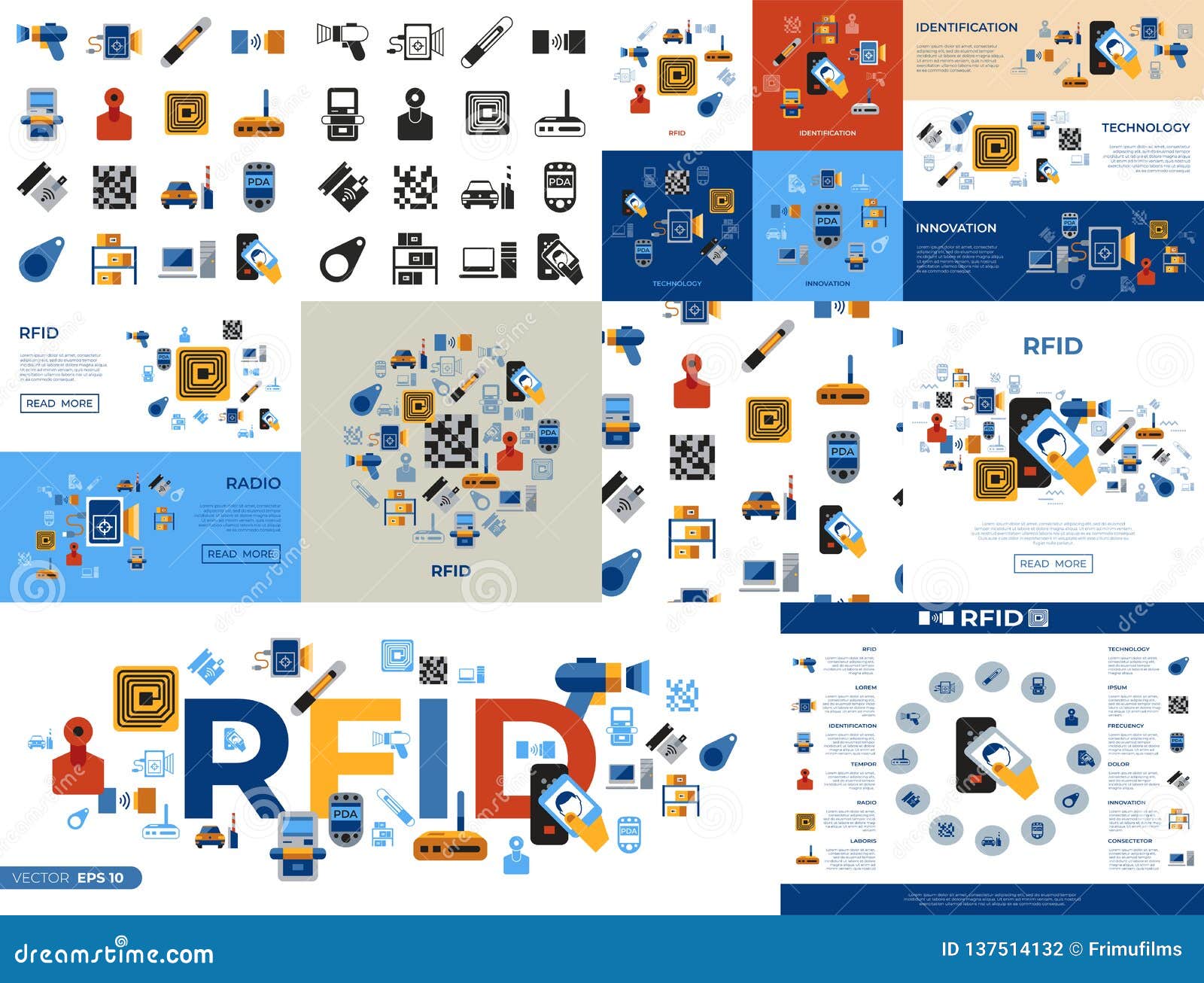 RFID (Radio Frequency IDentification) Chip Stock Photography ...