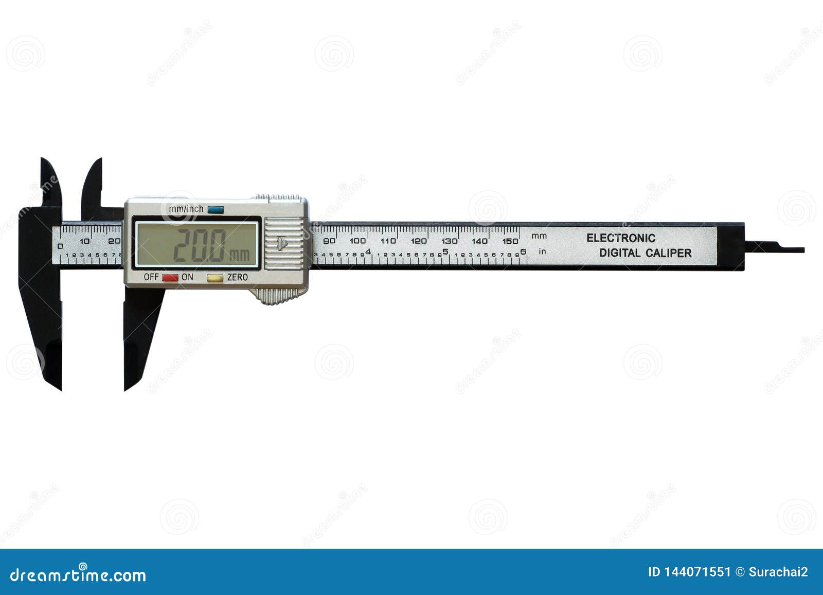 Digital Vernier Caliper. Stock Image | CartoonDealer.com #41559931