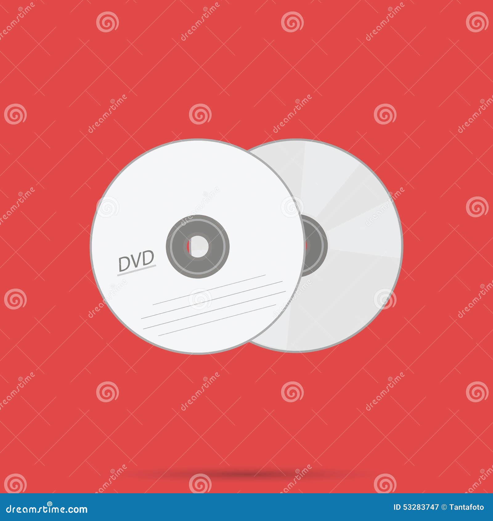 Digital Versatile Disc stock vector. Illustration of external - 53283747