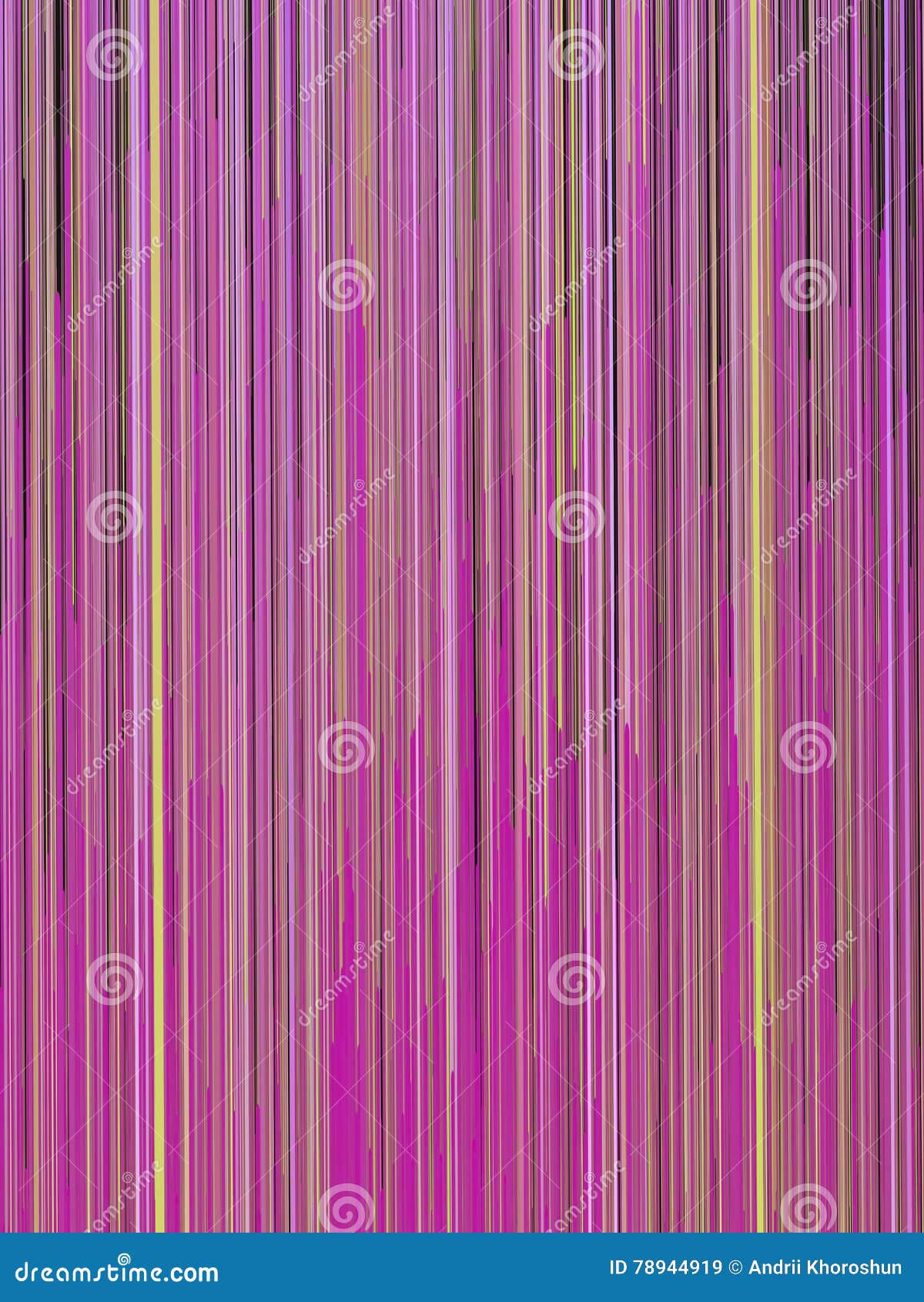 Digital Vertical Colored Lines Abstract Background. 3d Rendering Stock ...
