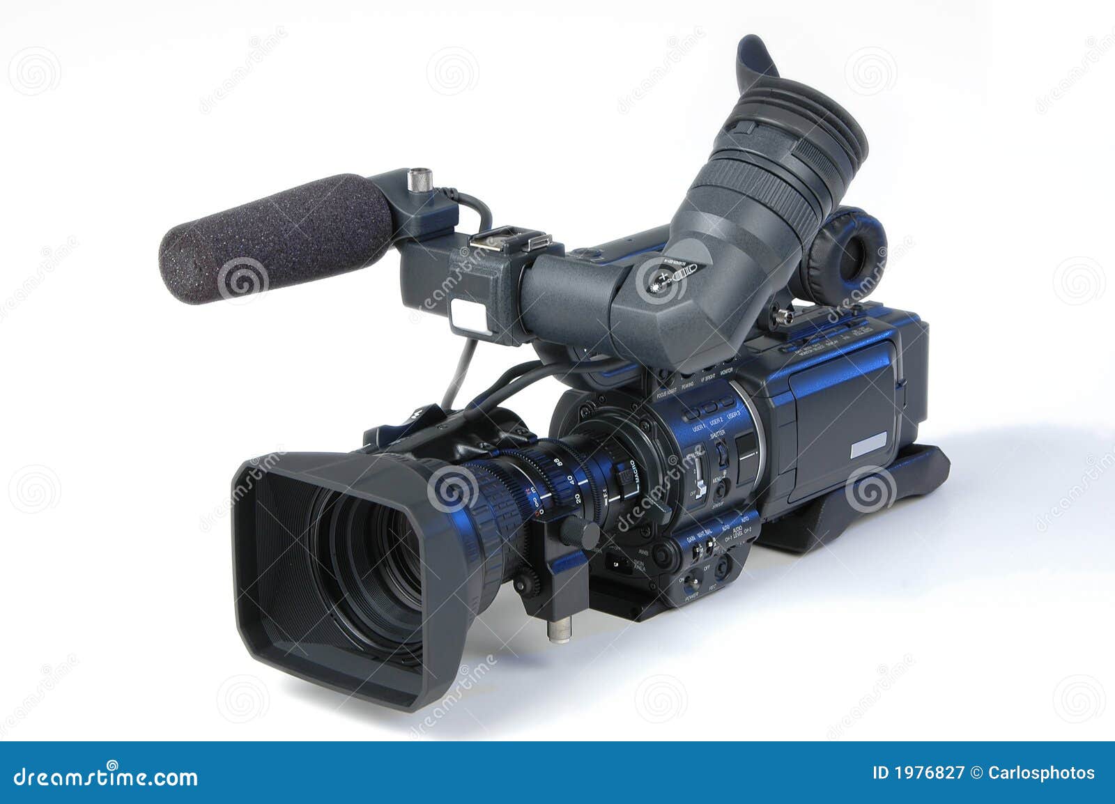 Digital video camera stock image. Image of creativity - 1976827