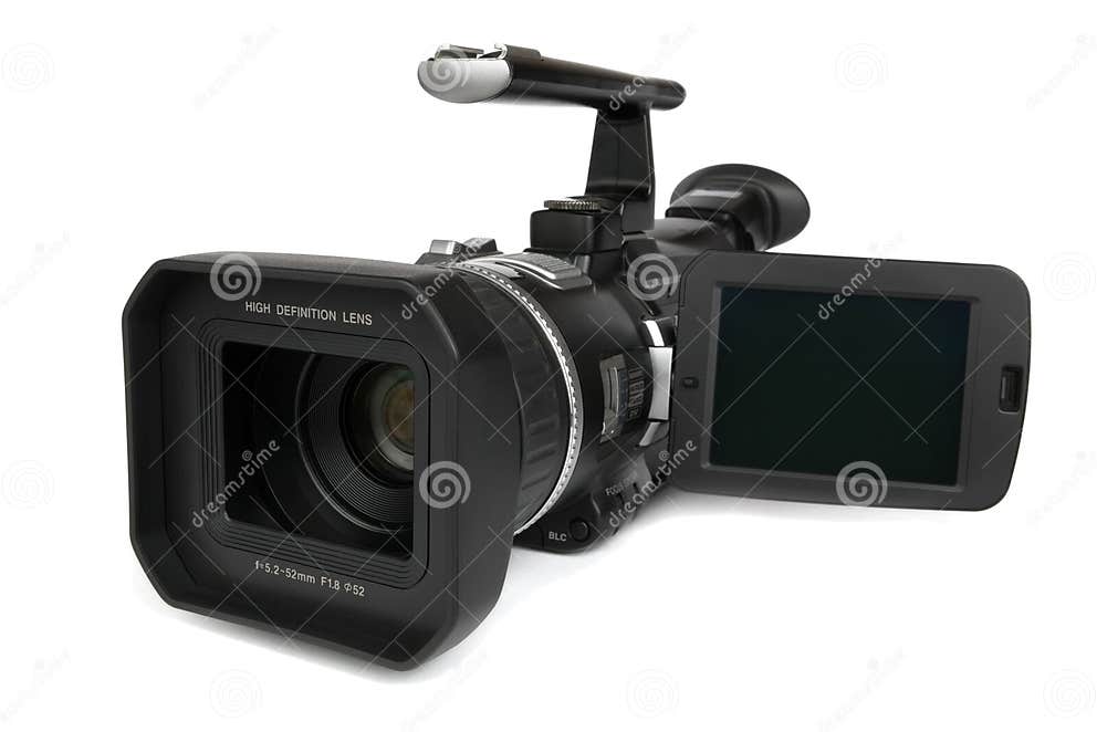 Digital Video Camera stock image. Image of action, electronics - 6525495
