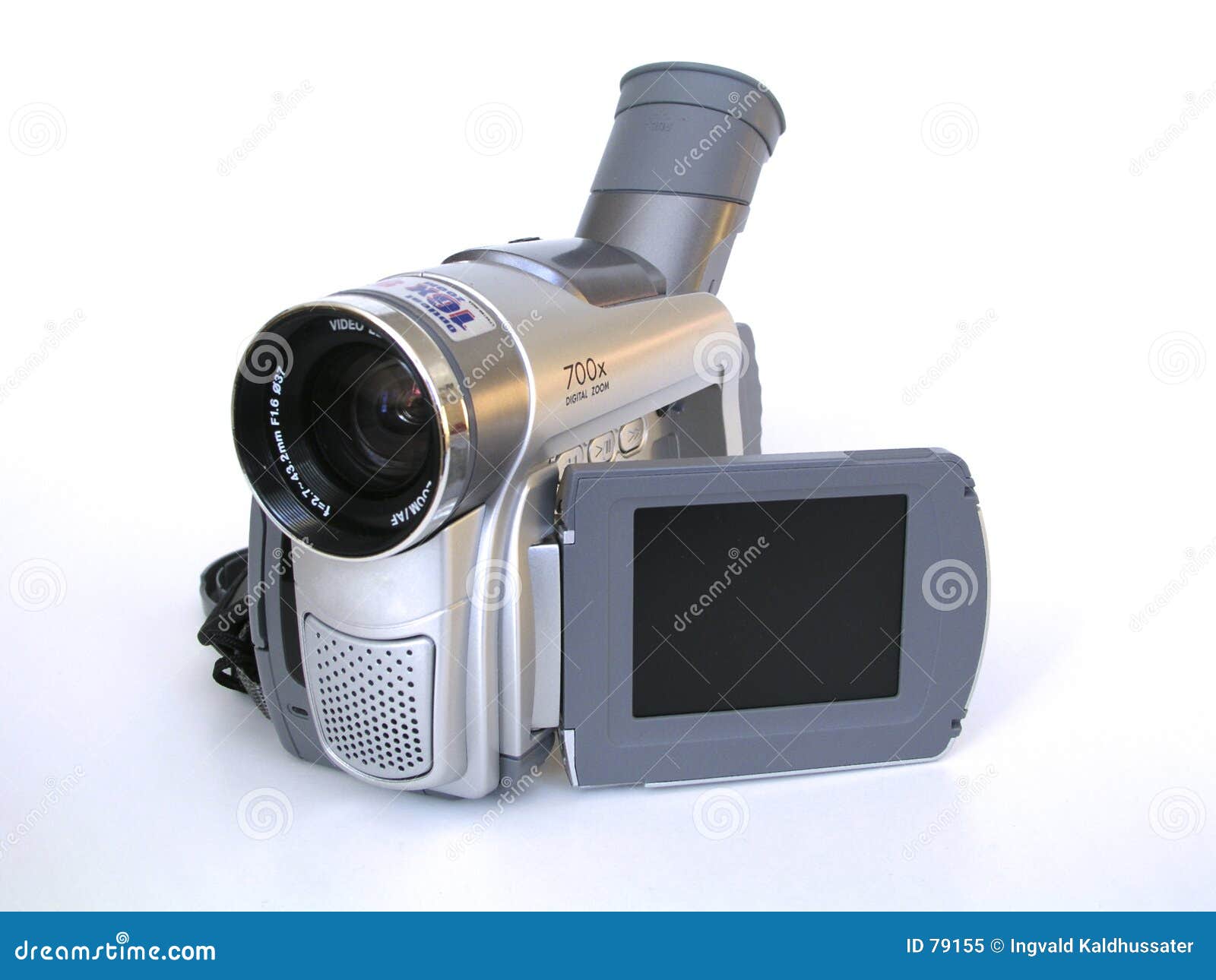 Digital Video Camera stock image. Image of television, white - 79155