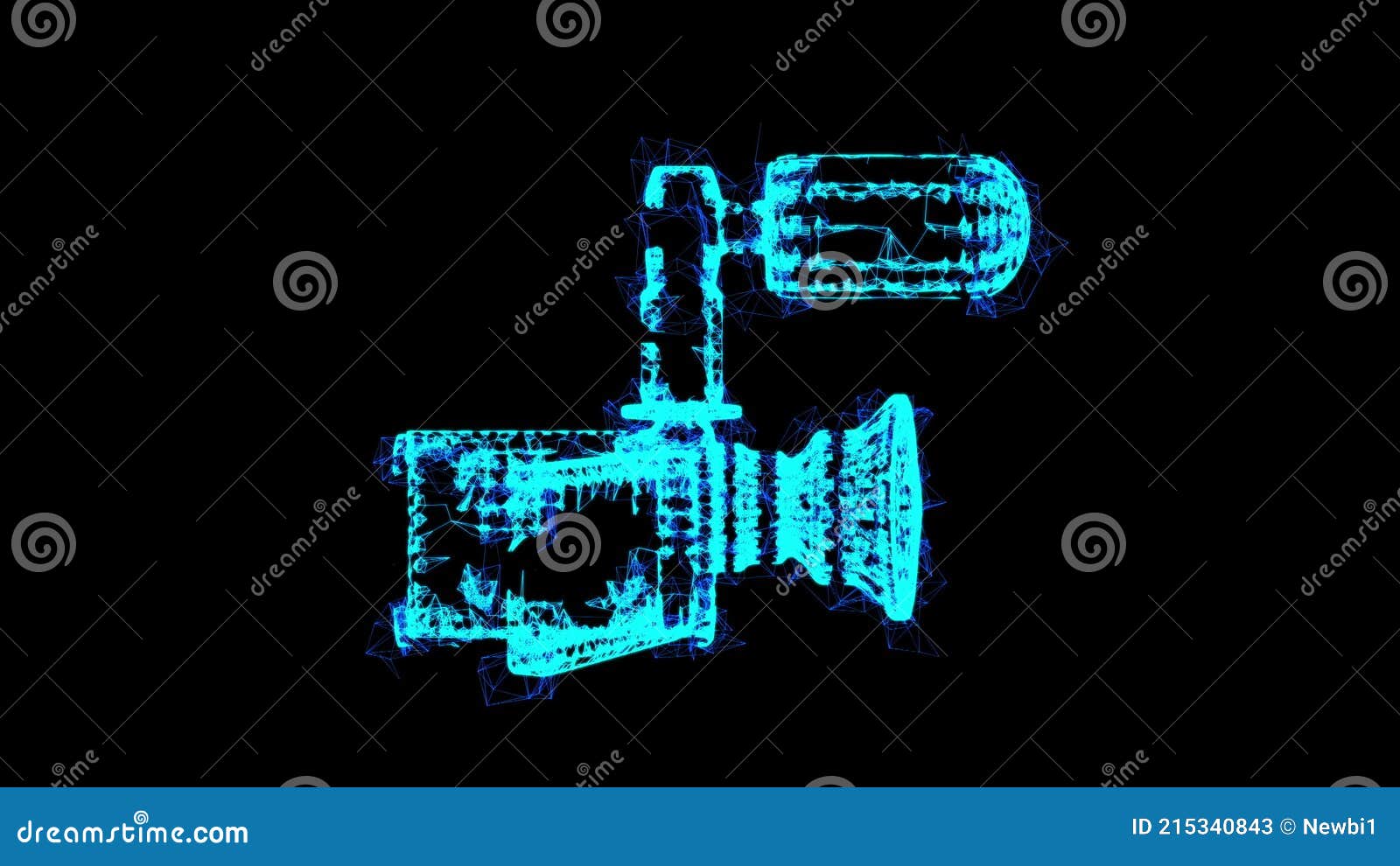 Digital Video Hand-held Camera with Rotating Screen and External ...