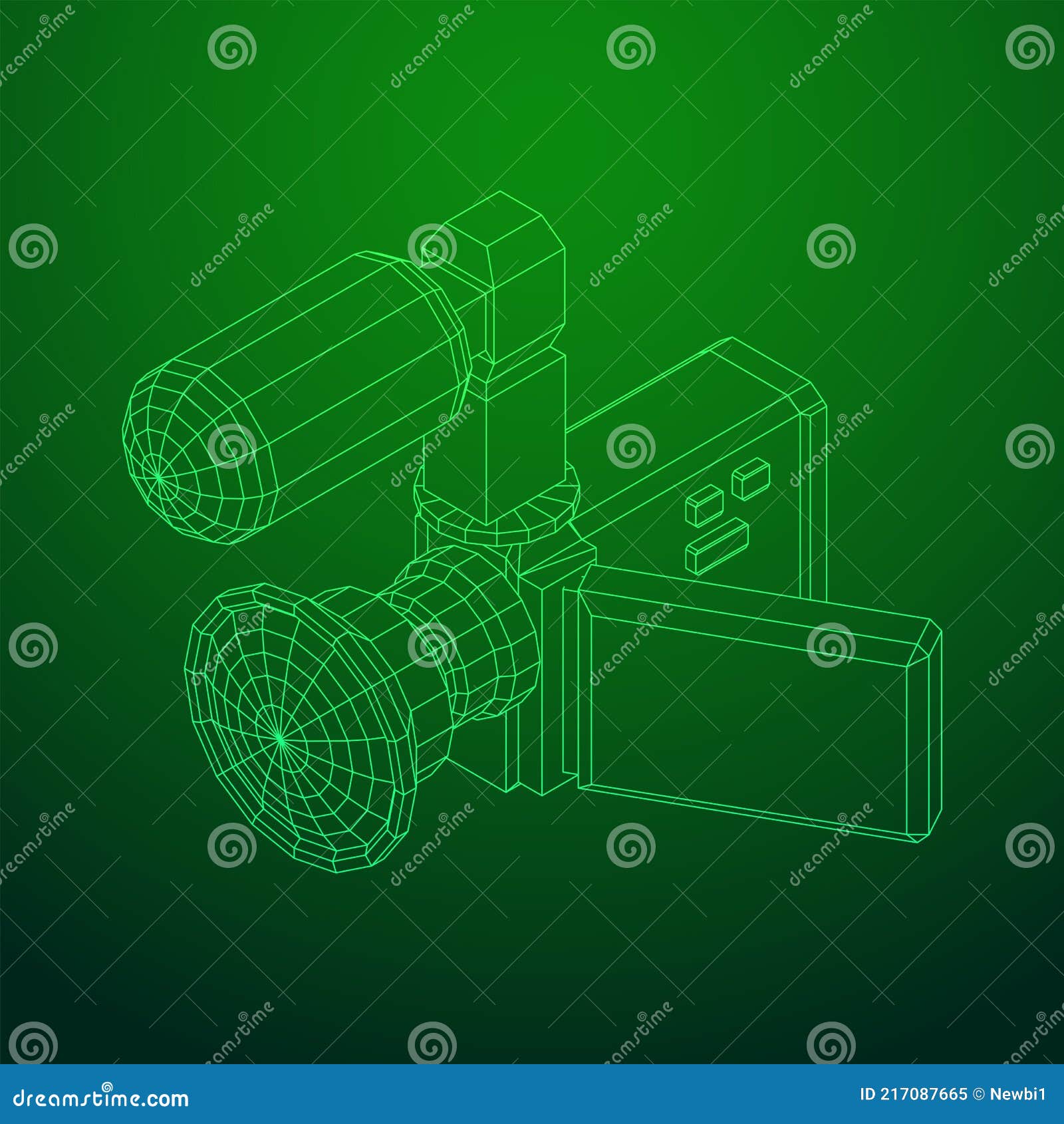 Digital Video Hand-held Camera with Rotating Screen and External ...