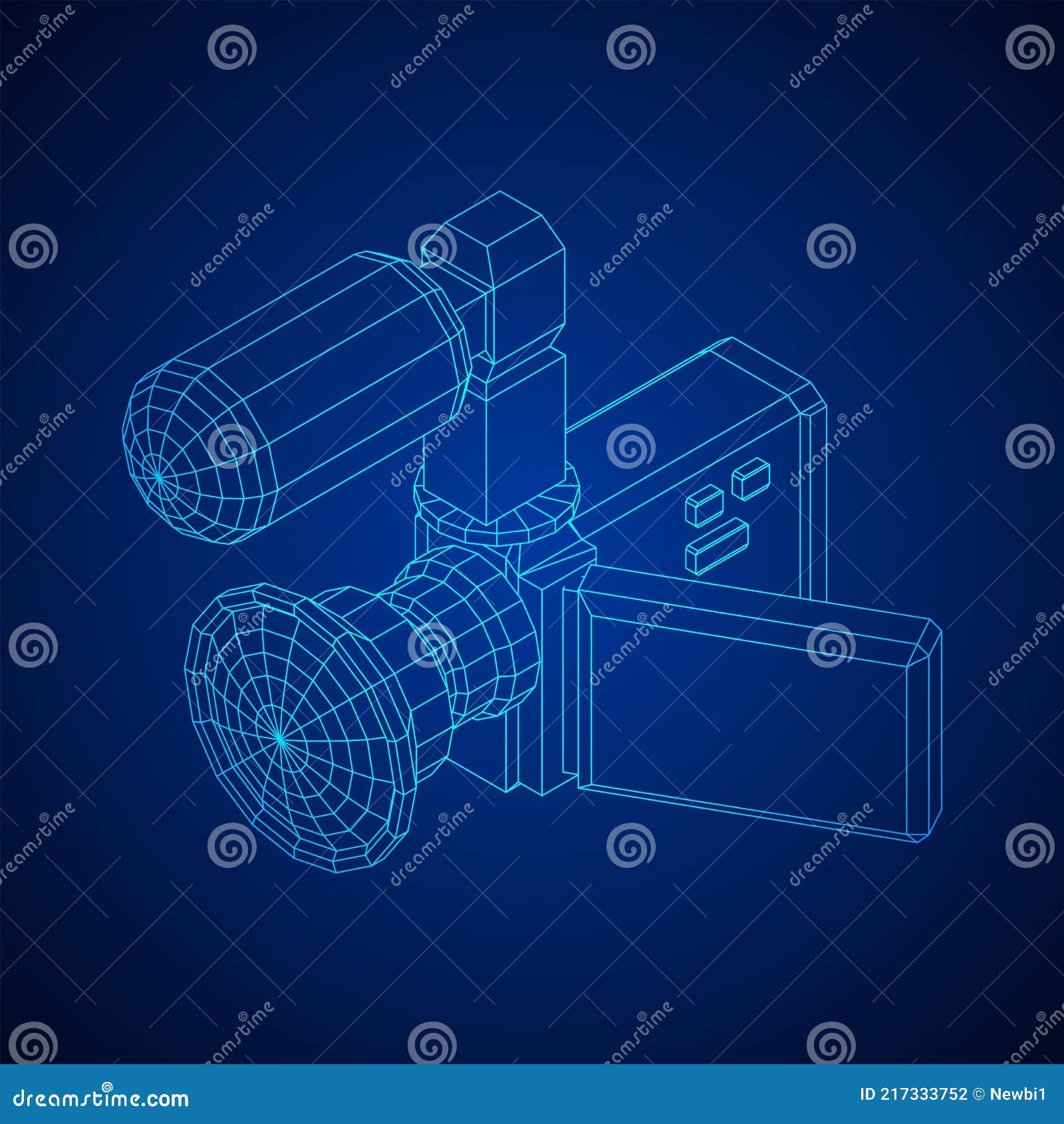 Digital Video Hand-held Camera with Rotating Screen and External ...