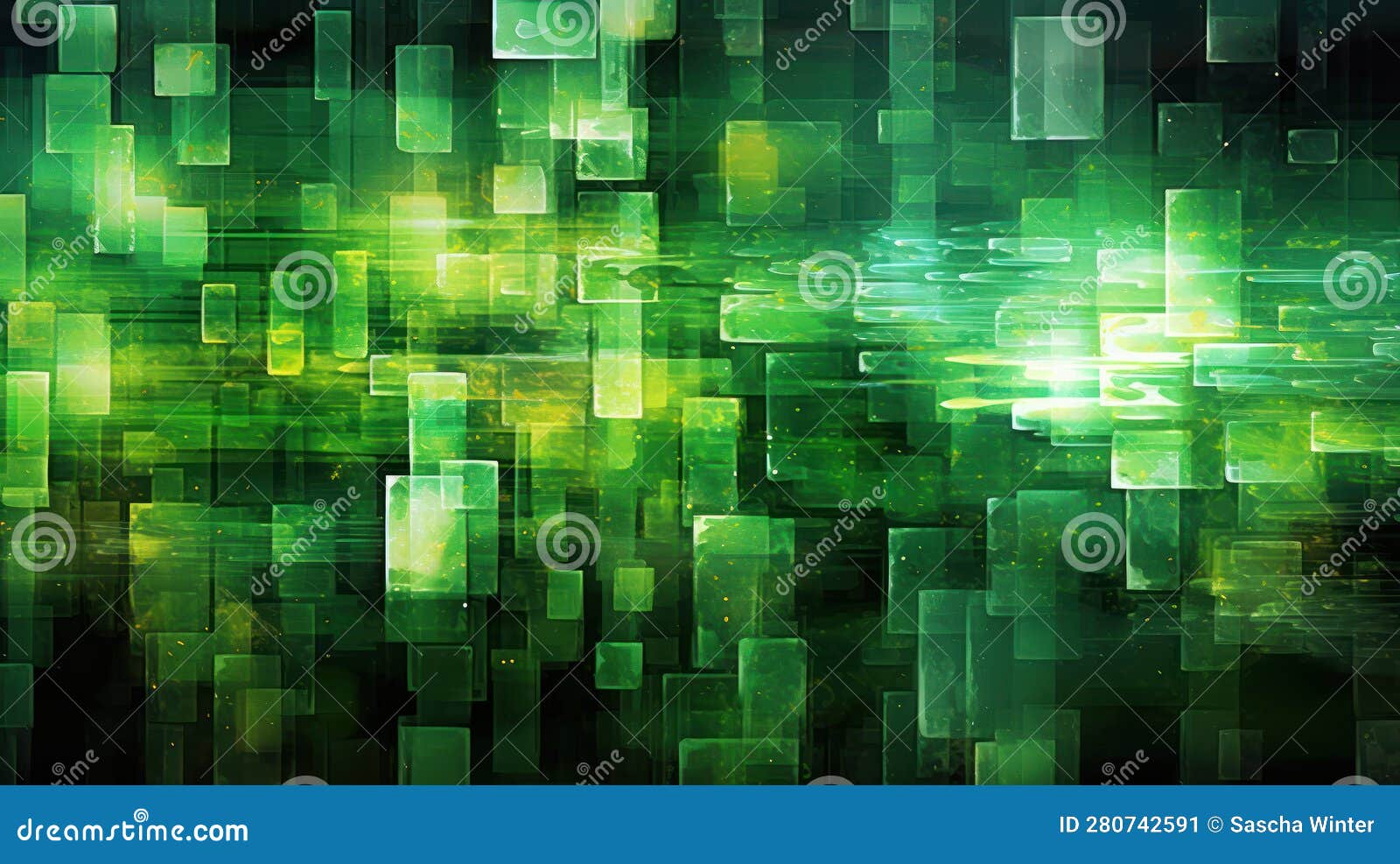 Digital Vistas: Exploring Technological Dimensions in Emerald Green ...